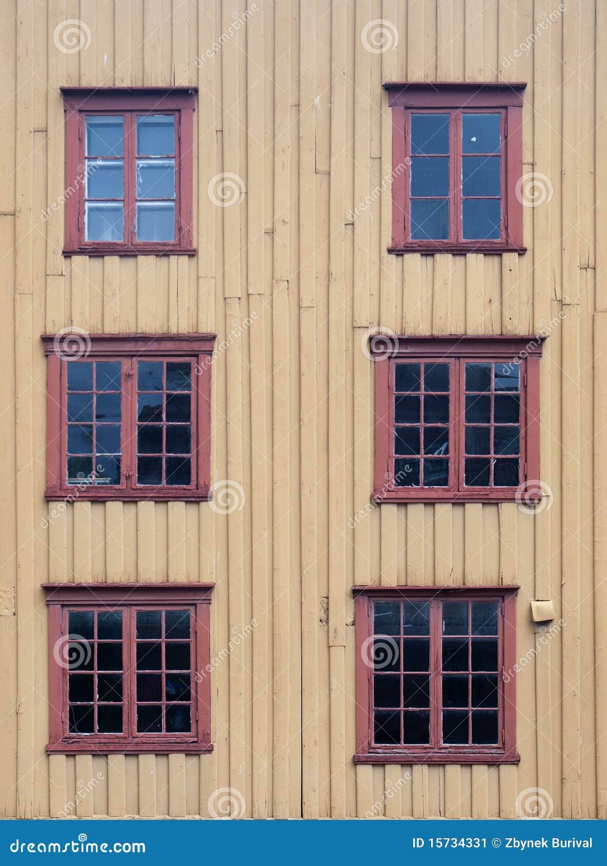 Norwegian Windows In Stave Church Stock Photography | CartoonDealer.com ...