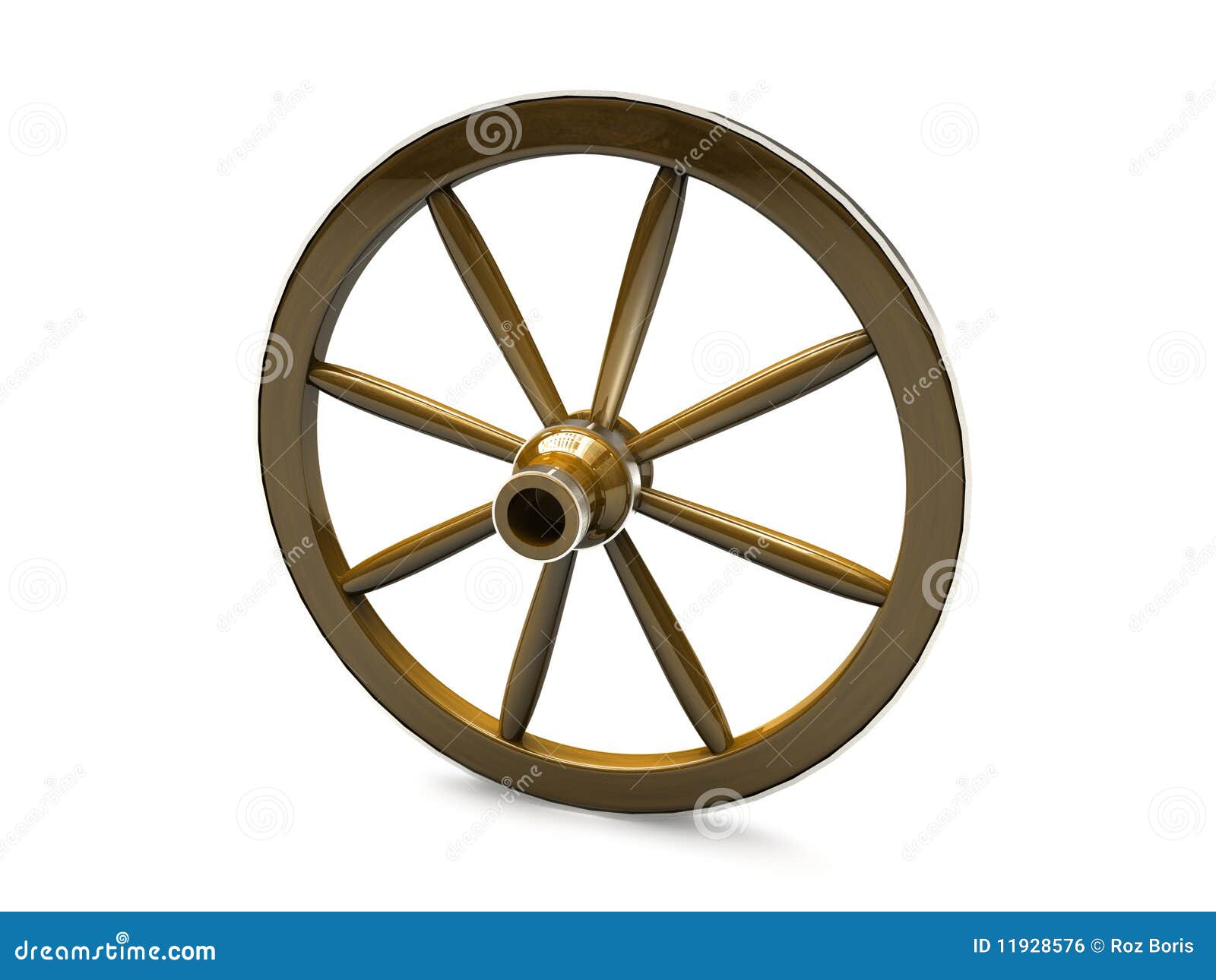Wooden Wheel Vector Cartoon Set Icon.Vector Illustration Cart Of Wheel ...