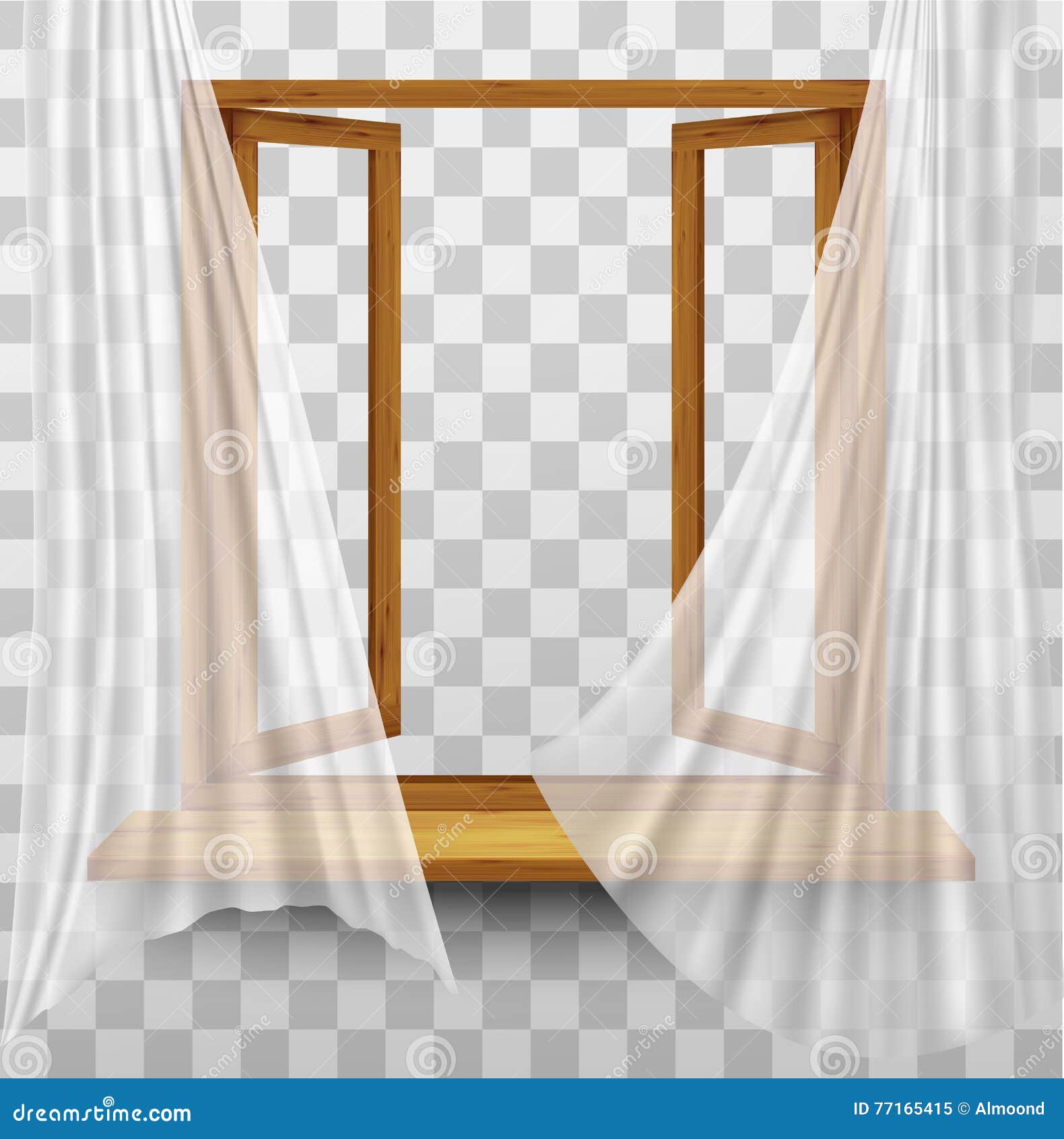 Wooden Window Frame Stock Illustrations – 37,479 Wooden Window Frame ...