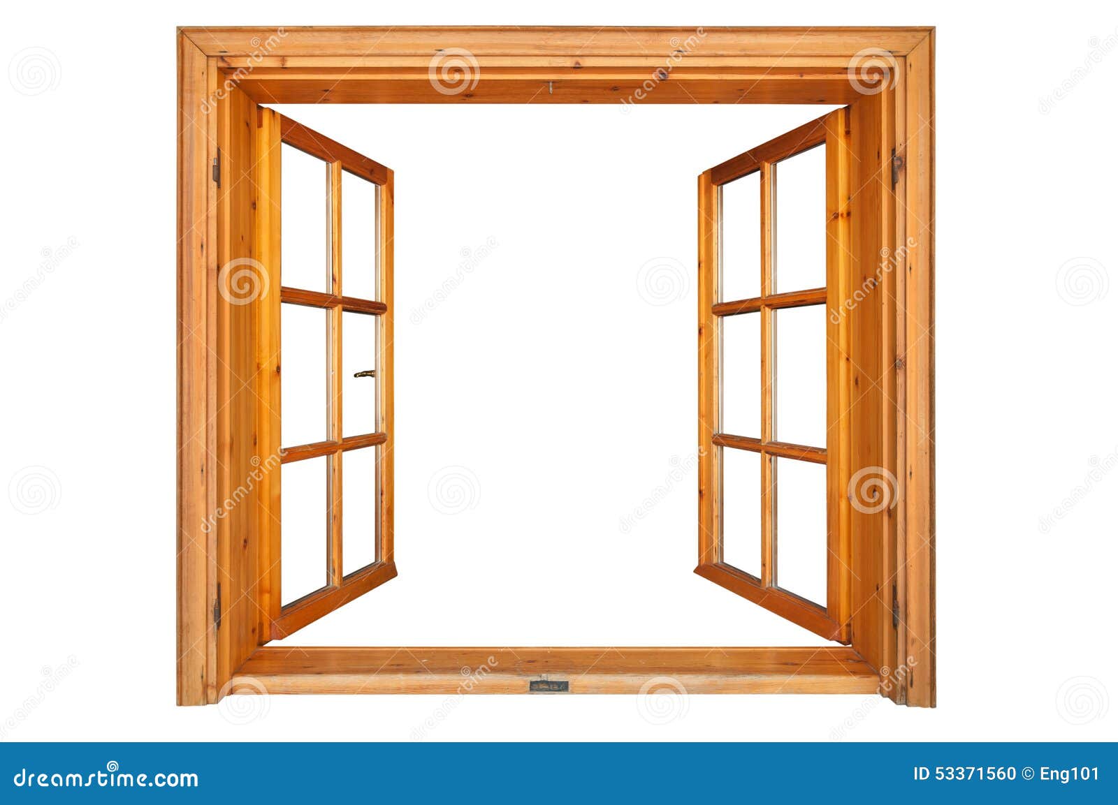 Wooden window opened stock photo. Image of cornice, grain - 53371560