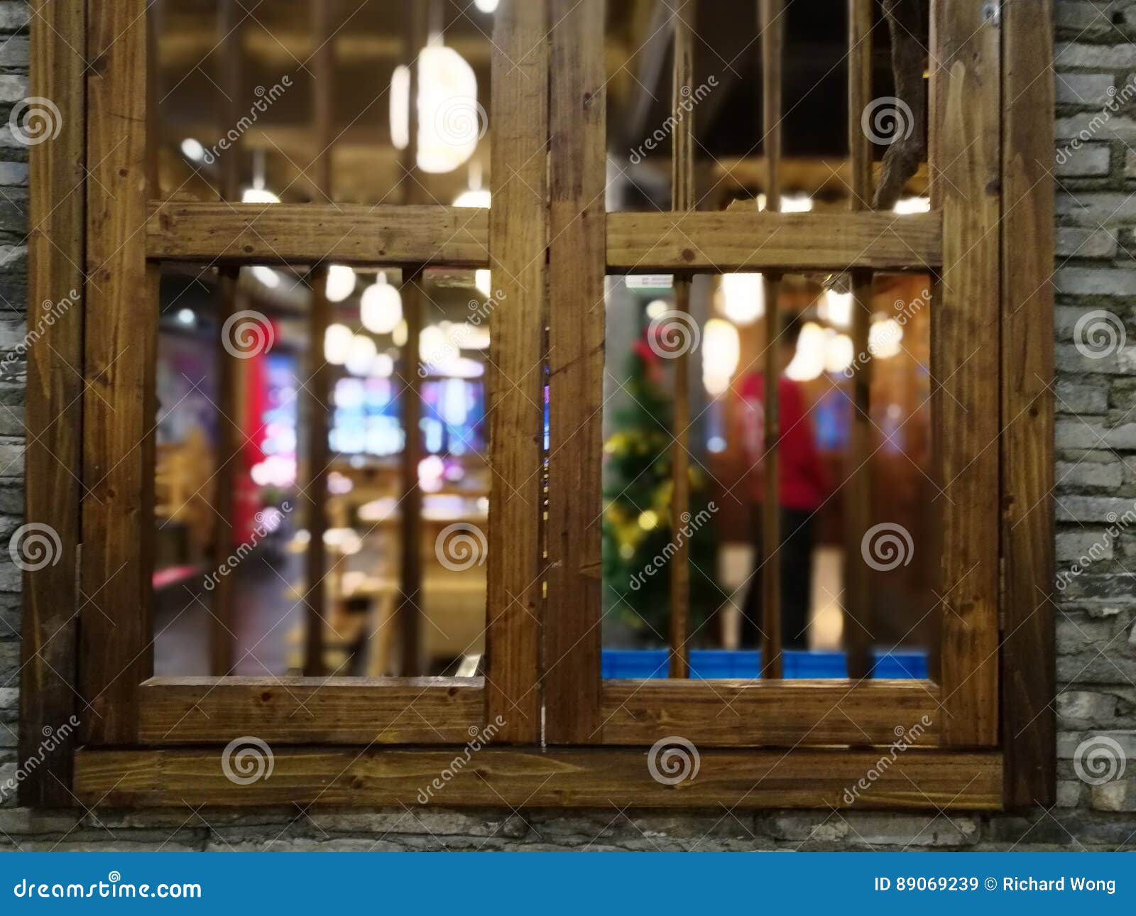 Wooden Windows with Old Style Stock Image - Image of delicious, grey ...