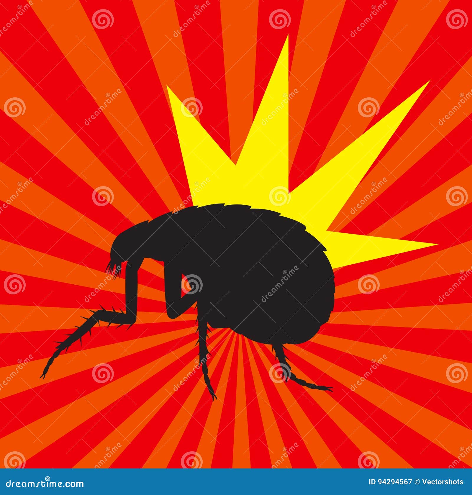 Woodlouse. Vector Illustration In Cartoon Style On A White Background ...