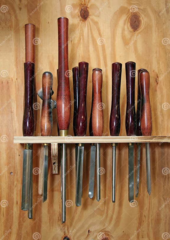 Woodturning tools stock photo. Image of carve, hobby, lathe - 1492978