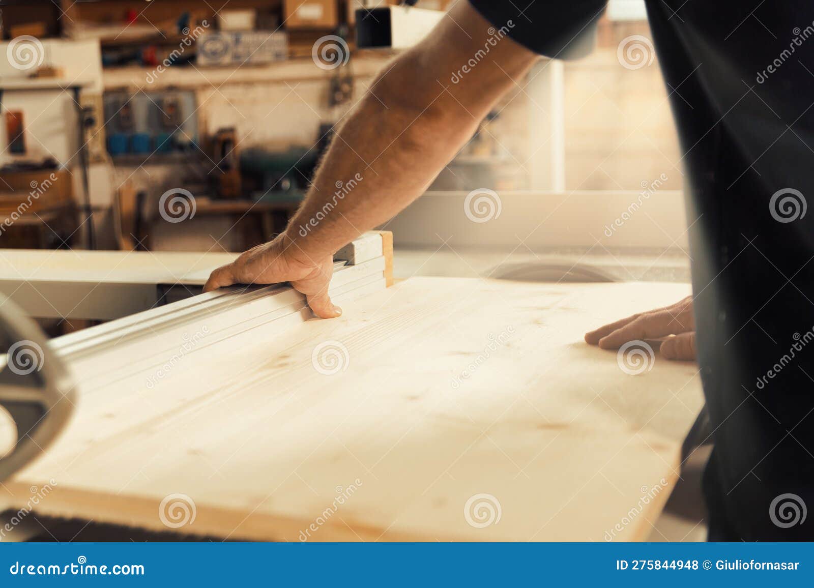 Woodworker S Hands Position, Insert, Fix Furniture Components Stock ...