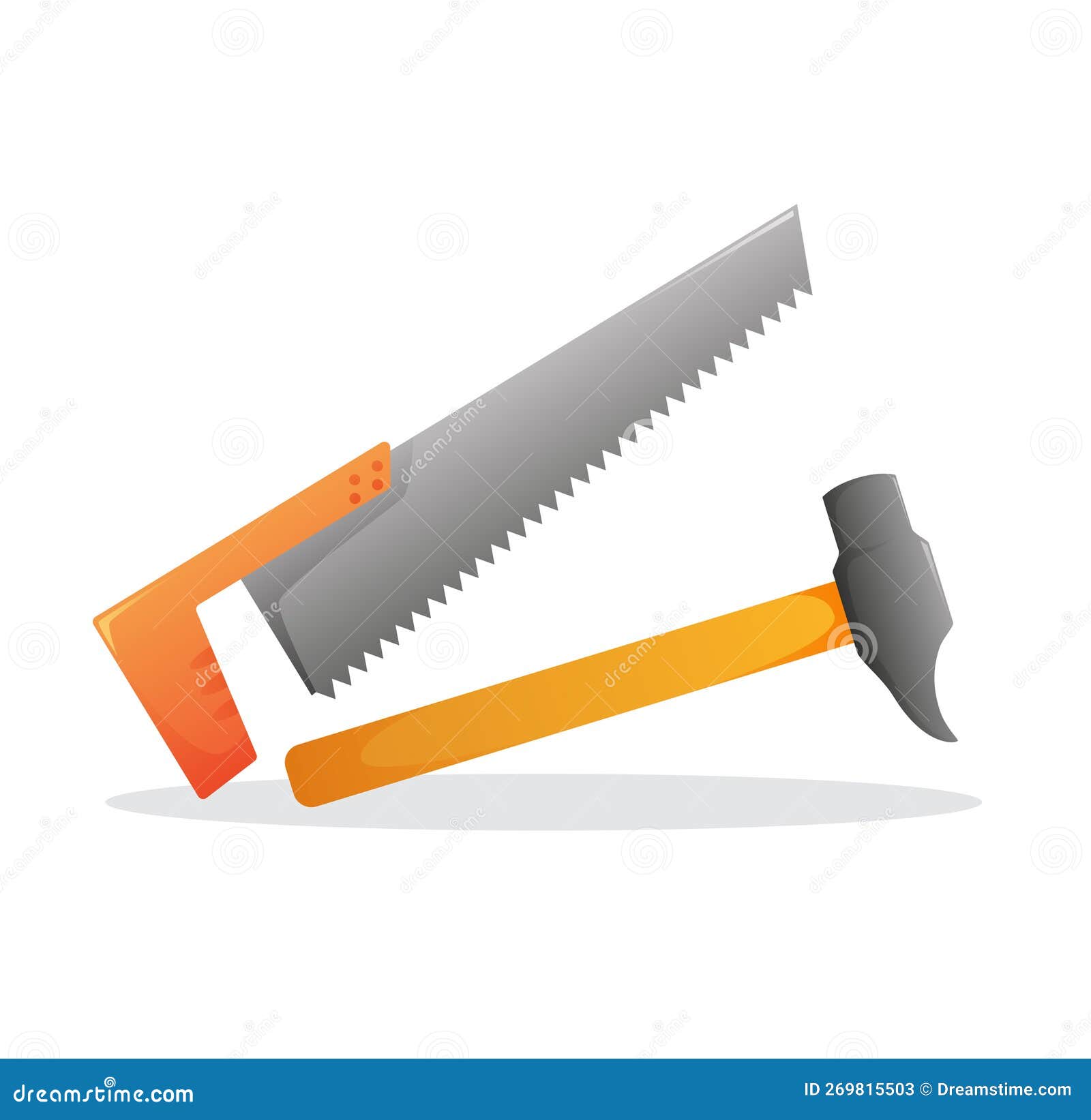 Woodworker Tools. Carpenter Symbol Vector Illustration Stock Vector ...