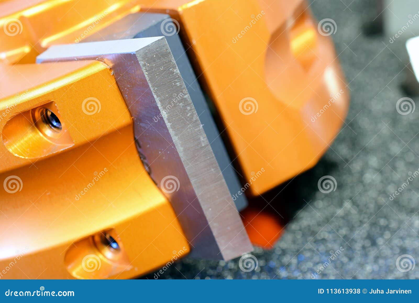 Woodworking cutter blade stock photo. Image of rotating - 113613938