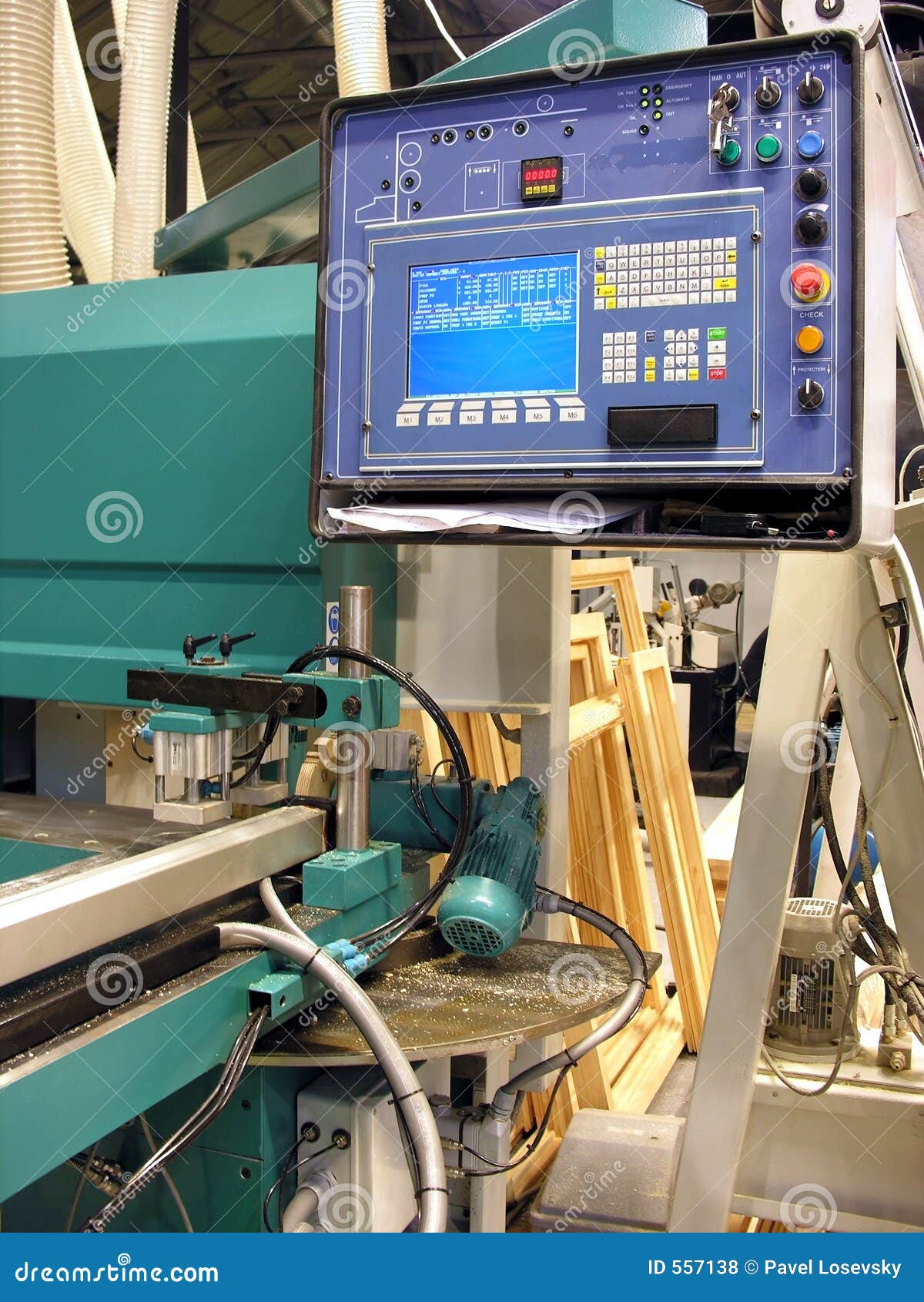 Woodworking machine stock photo. Image of woodshop, press - 557138