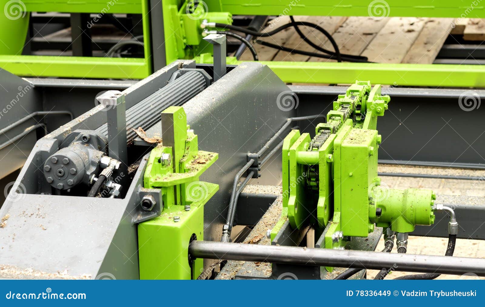 Woodworking Machine stock image. Image of mechanical - 78336449