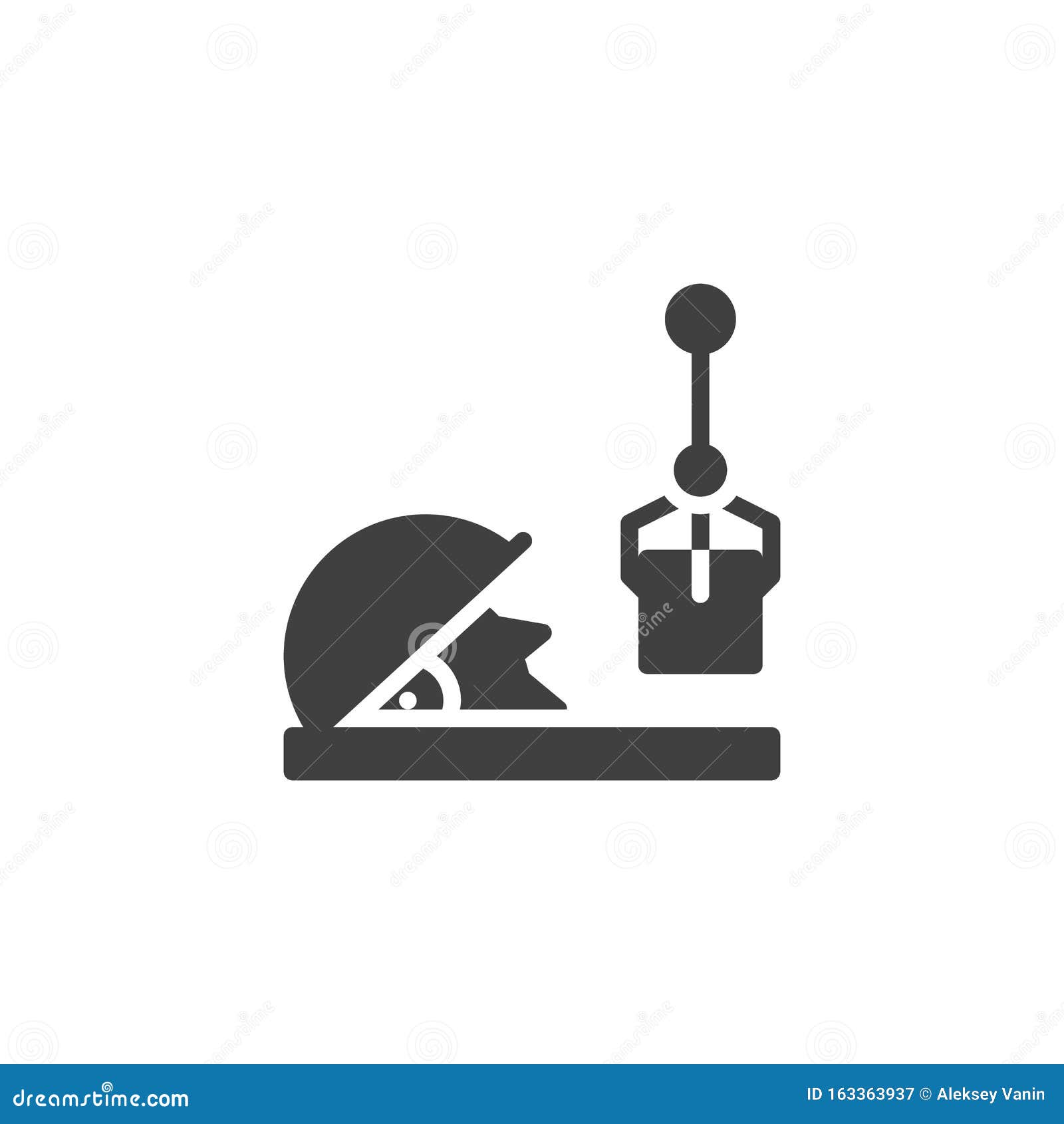 Woodworking Machine Vector Icon Stock Vector - Illustration of glyph ...