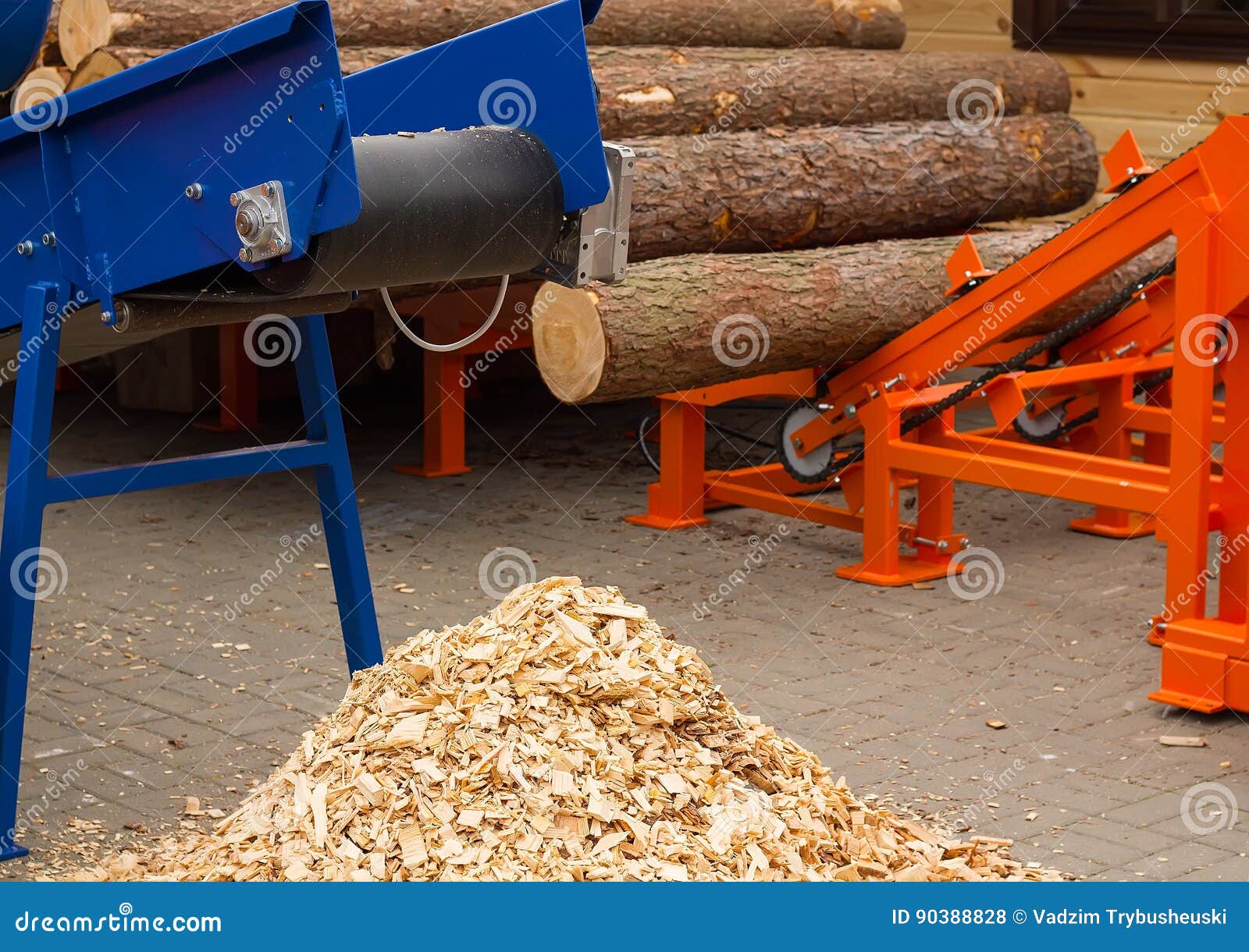 Woodworking machines stock photo. Image of construction - 90388828