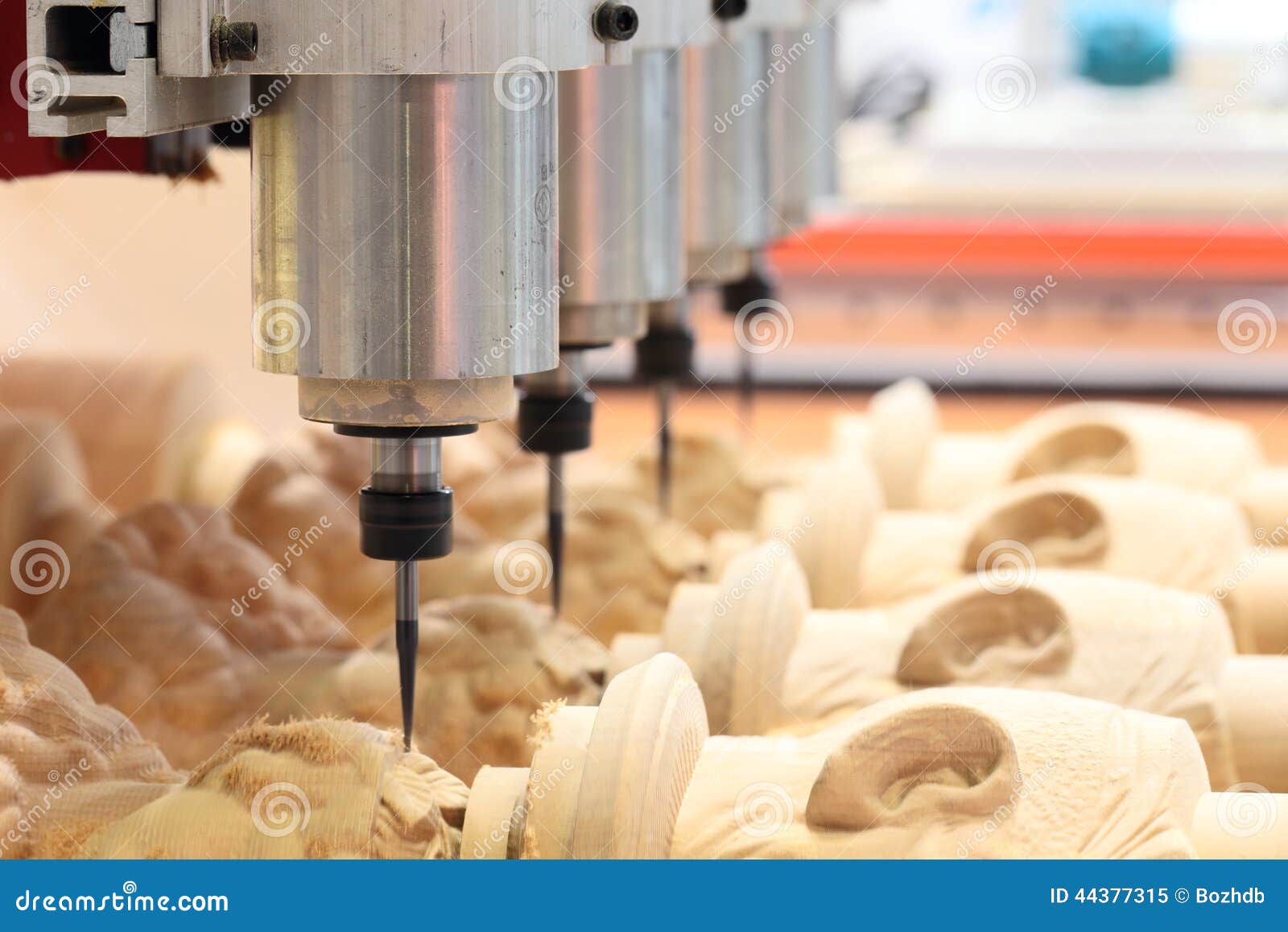 Woodworking Milling and Copy Machine Stock Image - Image of rotary ...