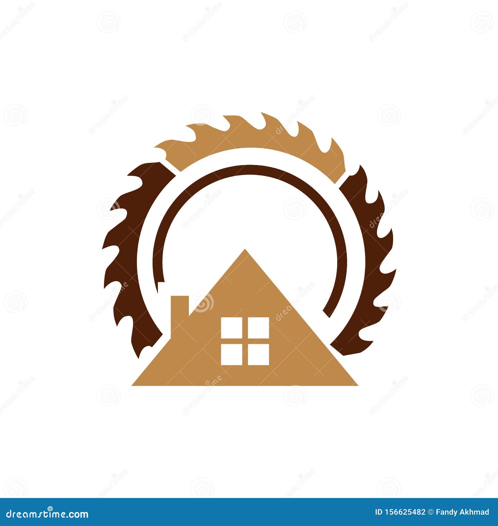 Sawmill Logo Template Vector Illustration | CartoonDealer.com #98059442