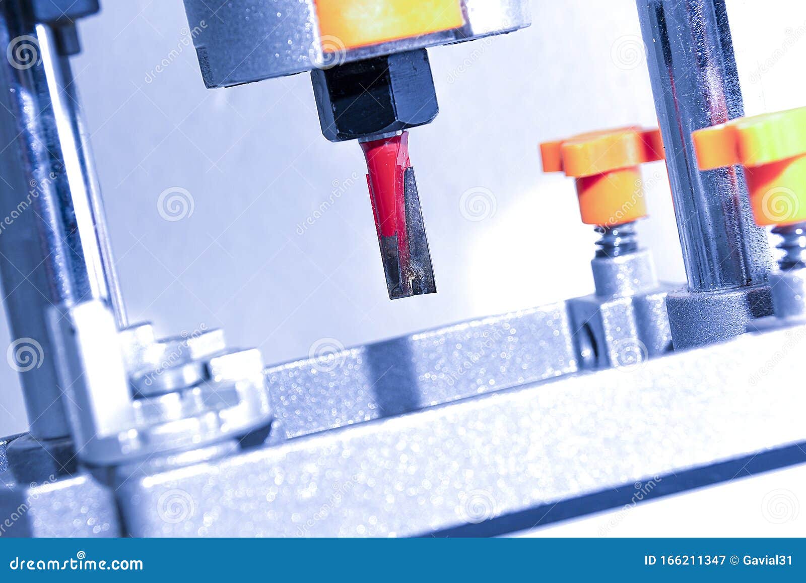 Woodworking Tools. Close-up Milling Cutter for Manual Milling Stock ...