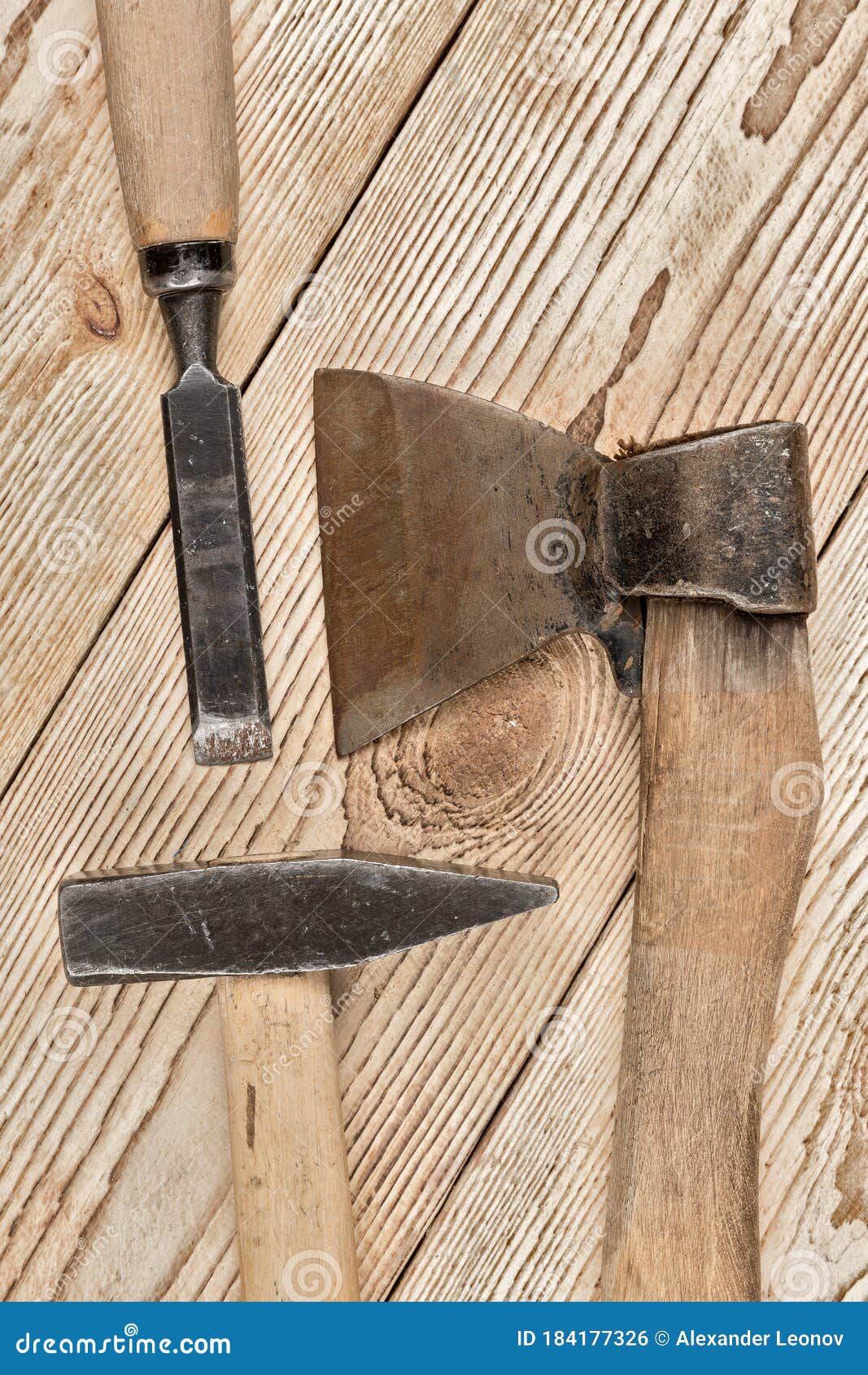 Woodworking Tools and Wood Background. Stock Photo - Image of bench ...