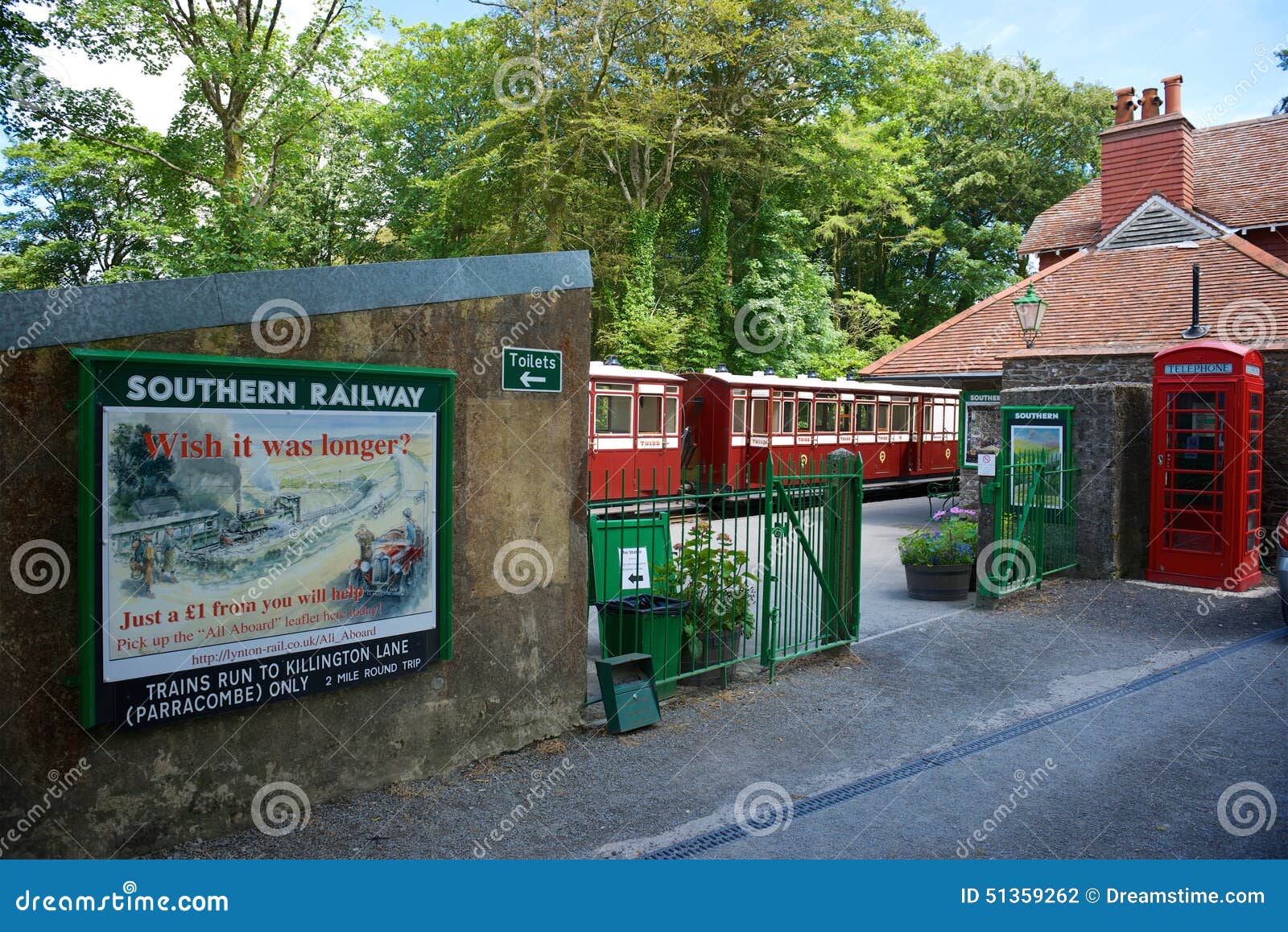 Woody Bay Station North Devon UK Editorial Photography - Image of devon ...