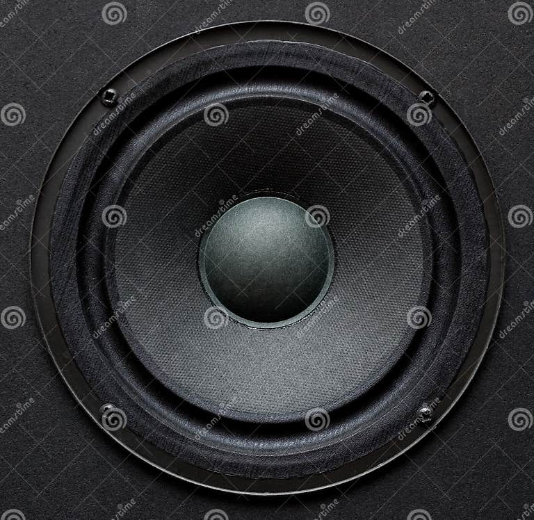 Woofer stock photo. Image of membrane, rounded, loudspeaker - 456598