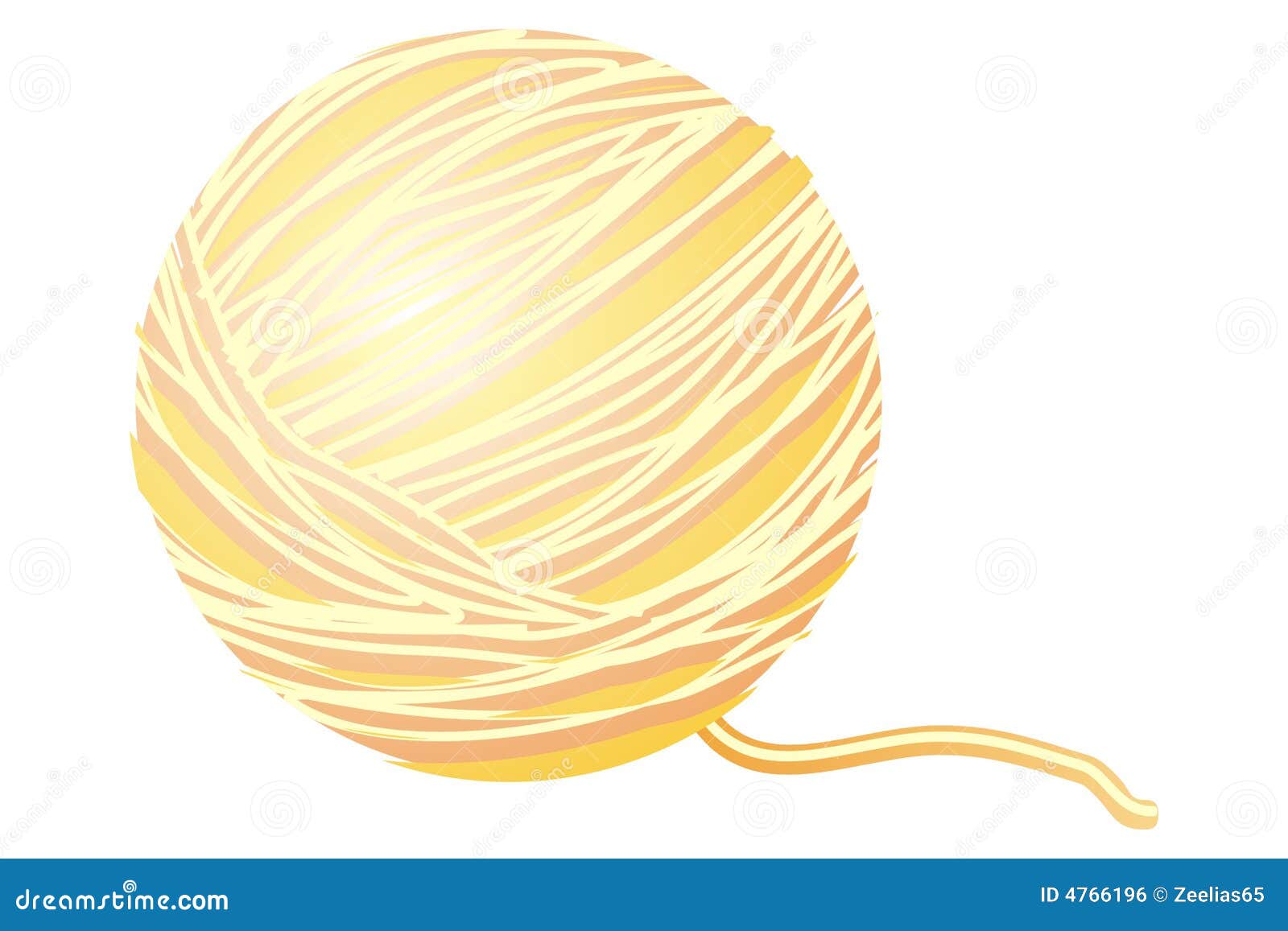 Wool stock vector. Illustration of wool, knitting, colored - 4766196