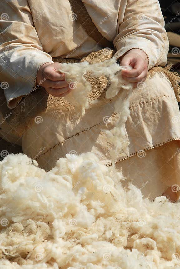 Wool stock photo. Image of textile, spin, loops, close - 5523008