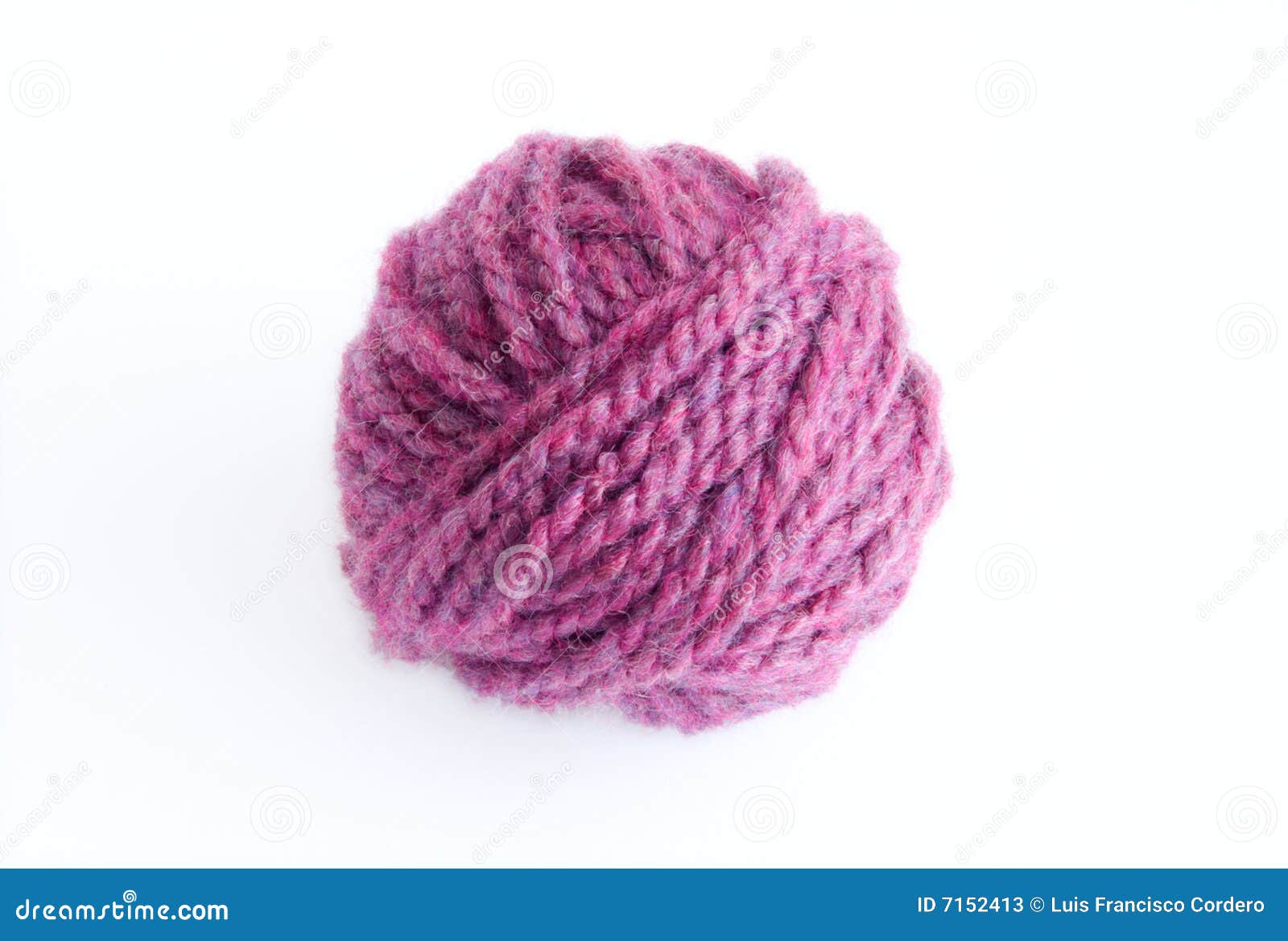 Wool ball stock image. Image of cotton, natural, fluffy - 7152413