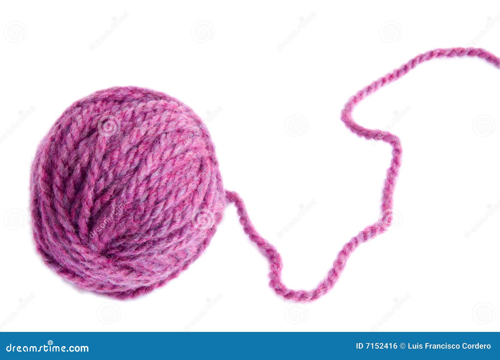 Wool ball stock photo. Image of fashion, knitting, craft - 7152416