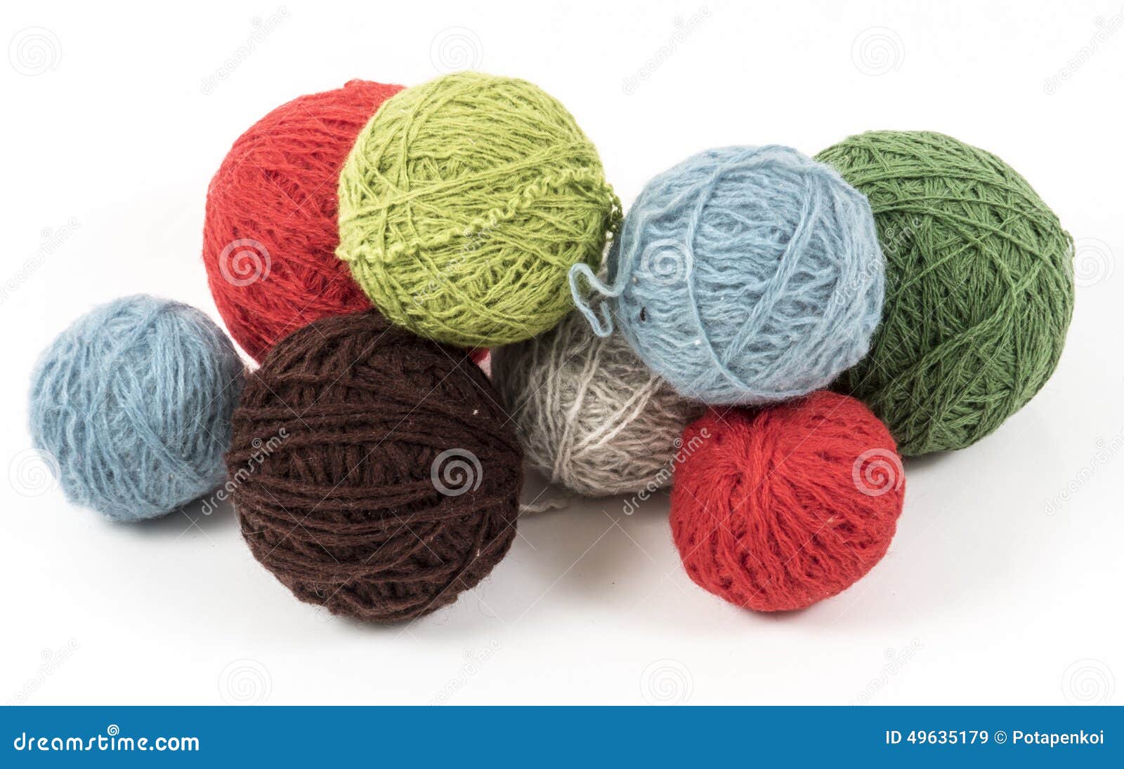 Wool balls stock image. Image of classic, heap, pink - 49635179