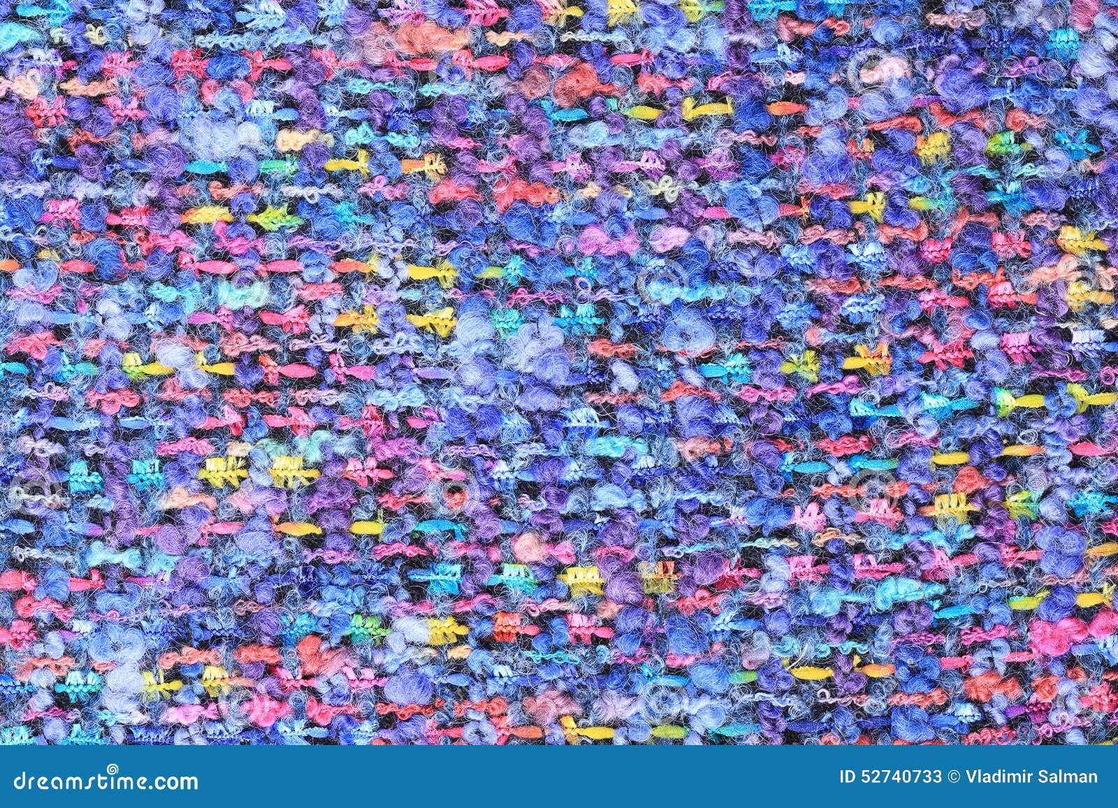 Wool Black with Colored Speckles Stock Image - Image of decoration ...