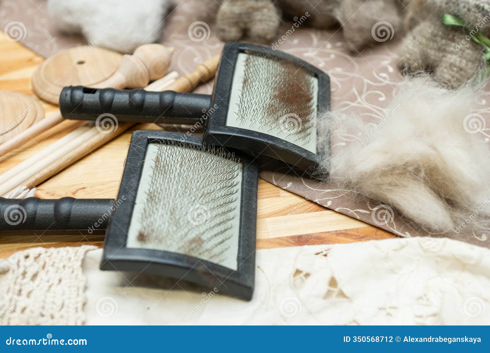 Wool Carding Tools and Materials for Traditional Fiber Preparation ...