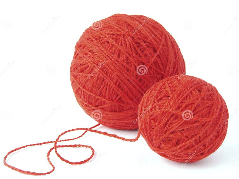 Wool clews stock photo. Image of clew, tangled, yarn, thread - 3880914