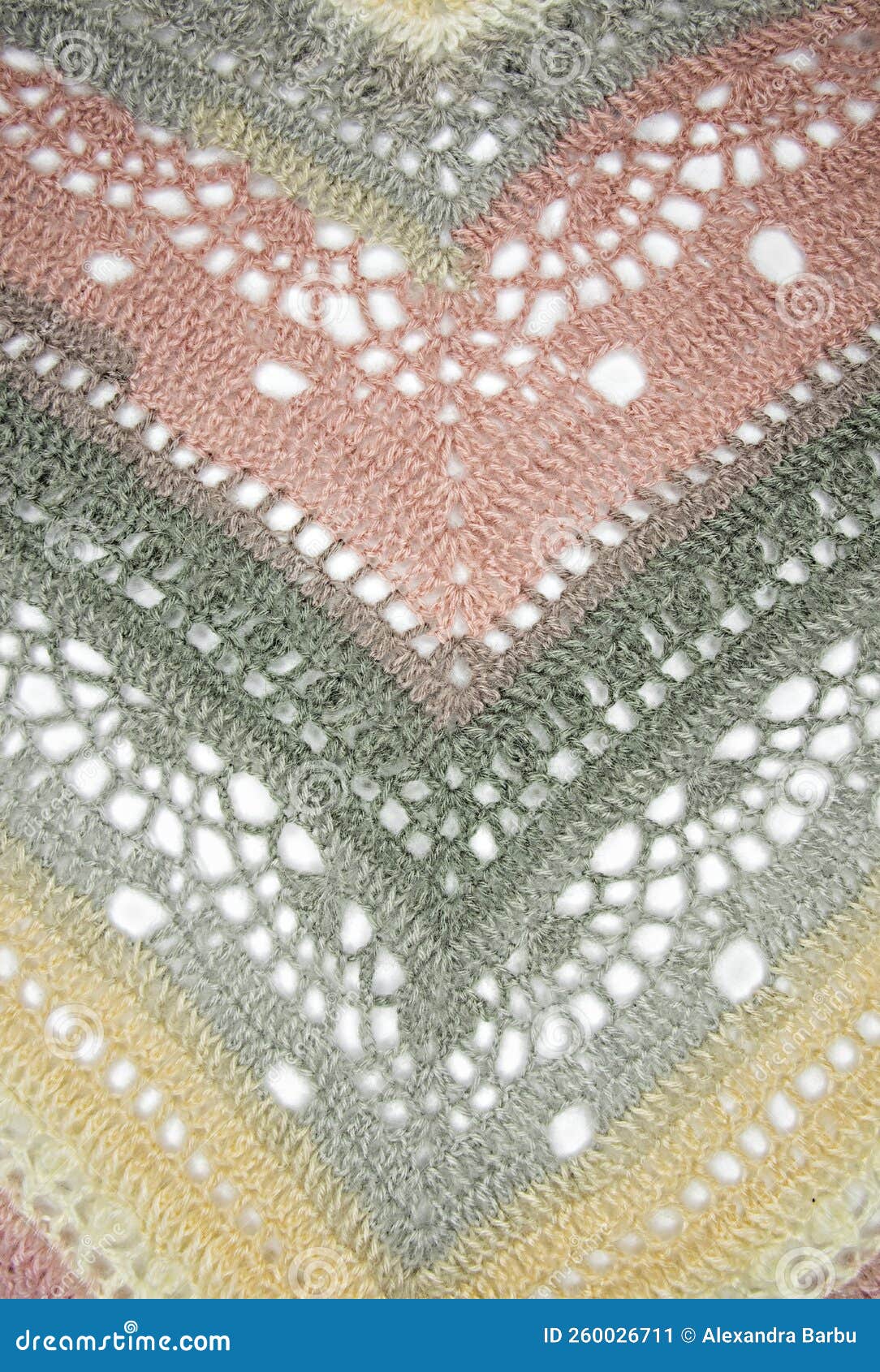 Wool Crochet Design, Knitted Pattern Stock Image - Image of knit ...