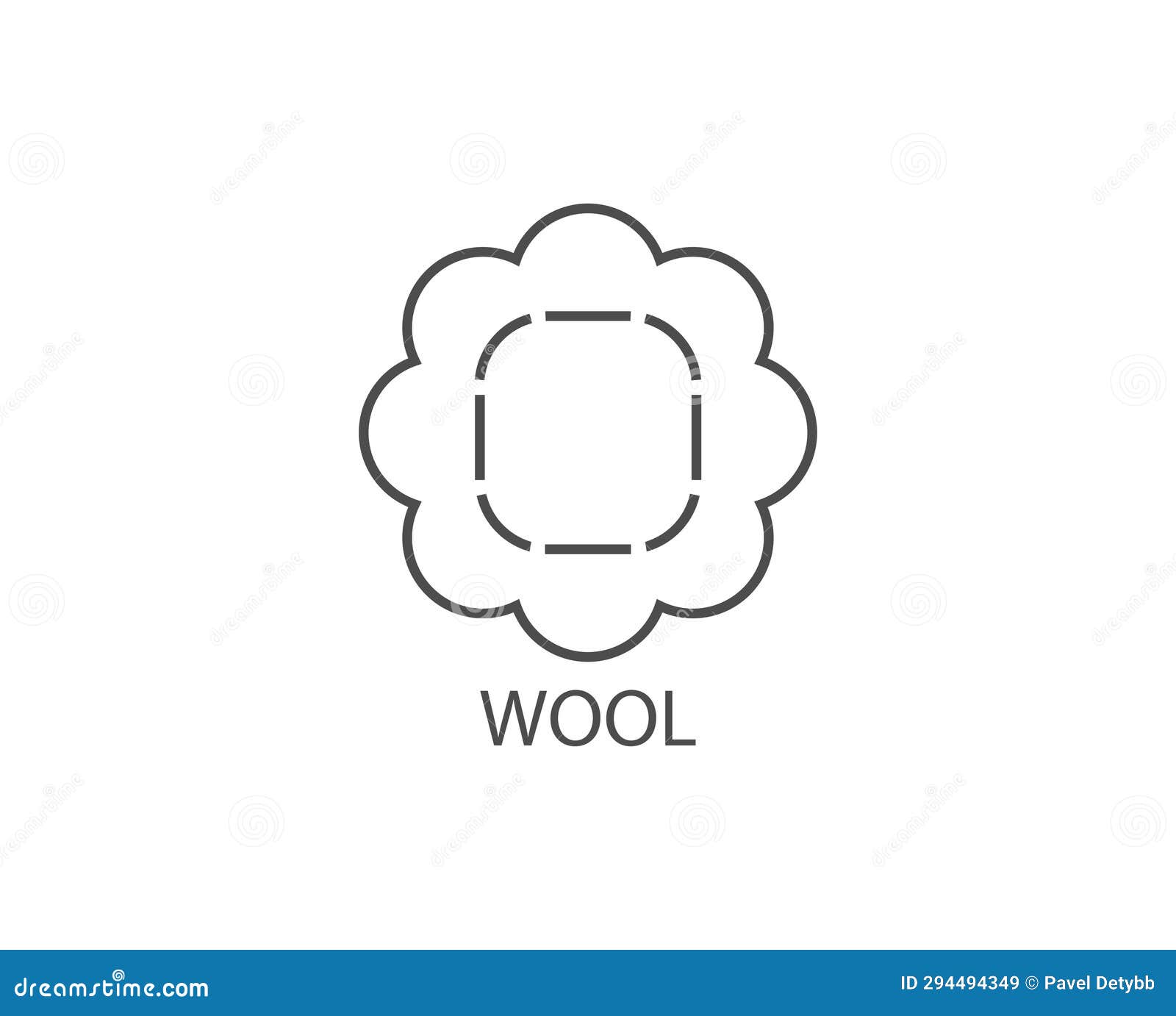 Wool, Fabric Icon. Vector Illustration. Stock Vector - Illustration of ...