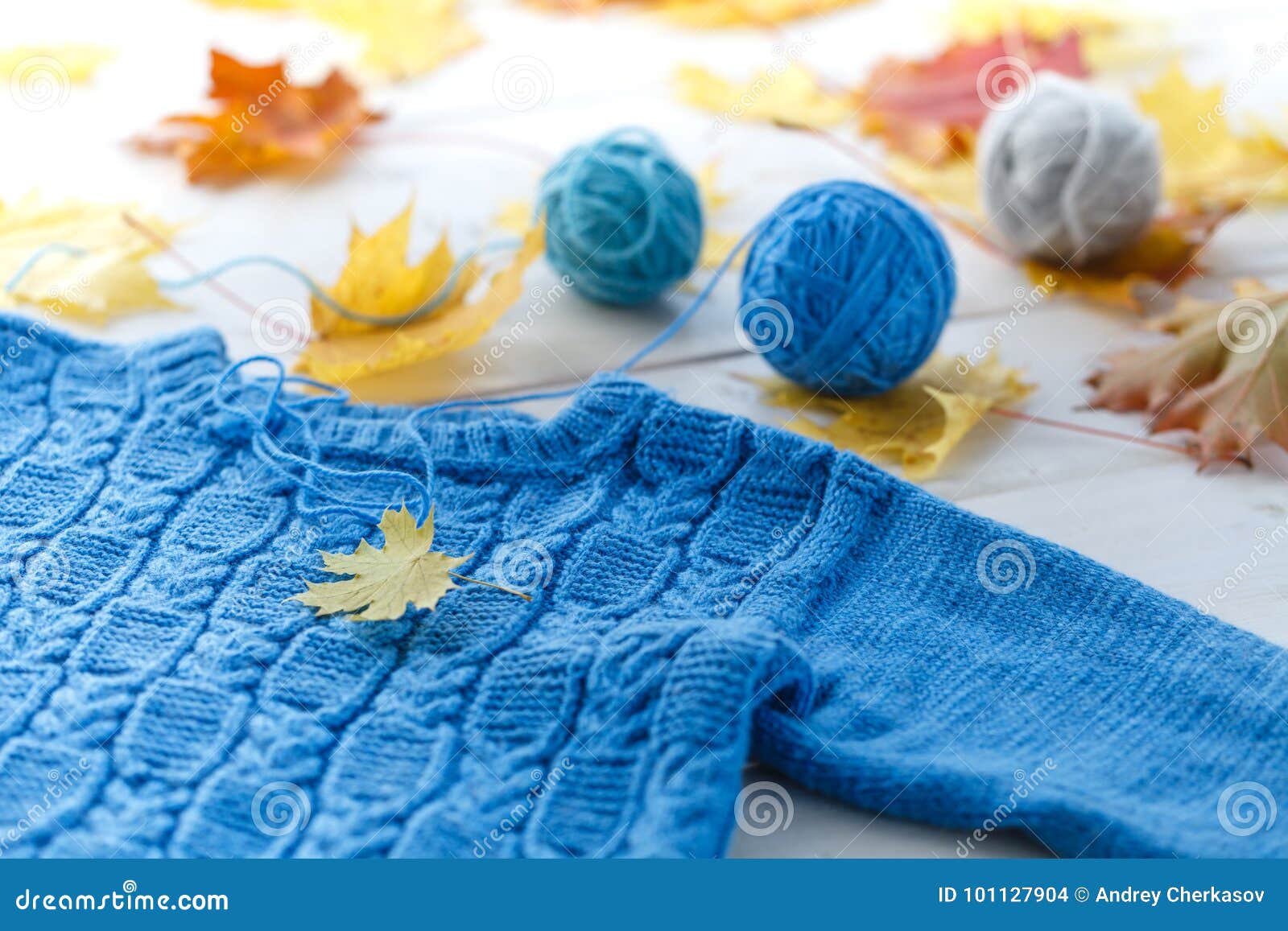 Wool Handmade Wear for Toys and Kids Stock Photo - Image of duck ...