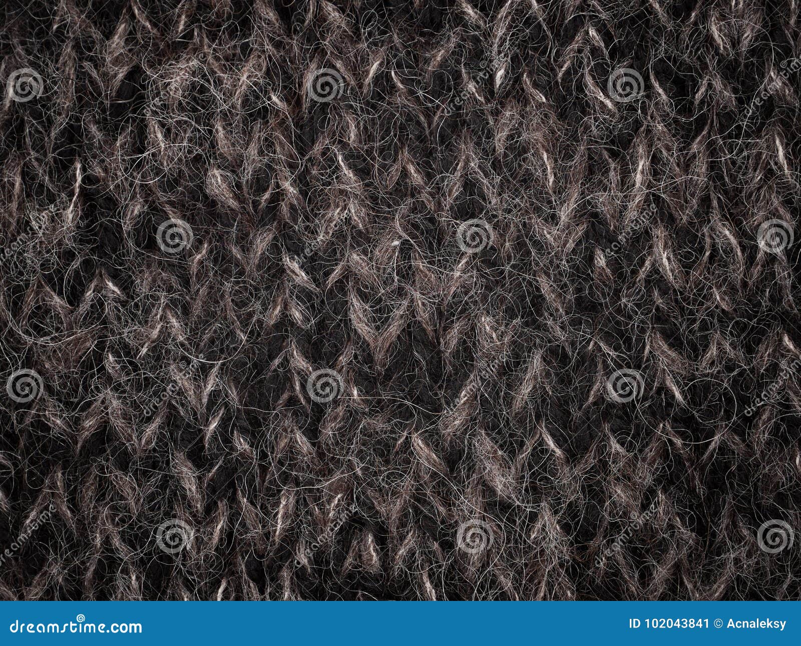 Wool Knitted, Black Woolen Thread Stock Image - Image of cloth, sweater ...
