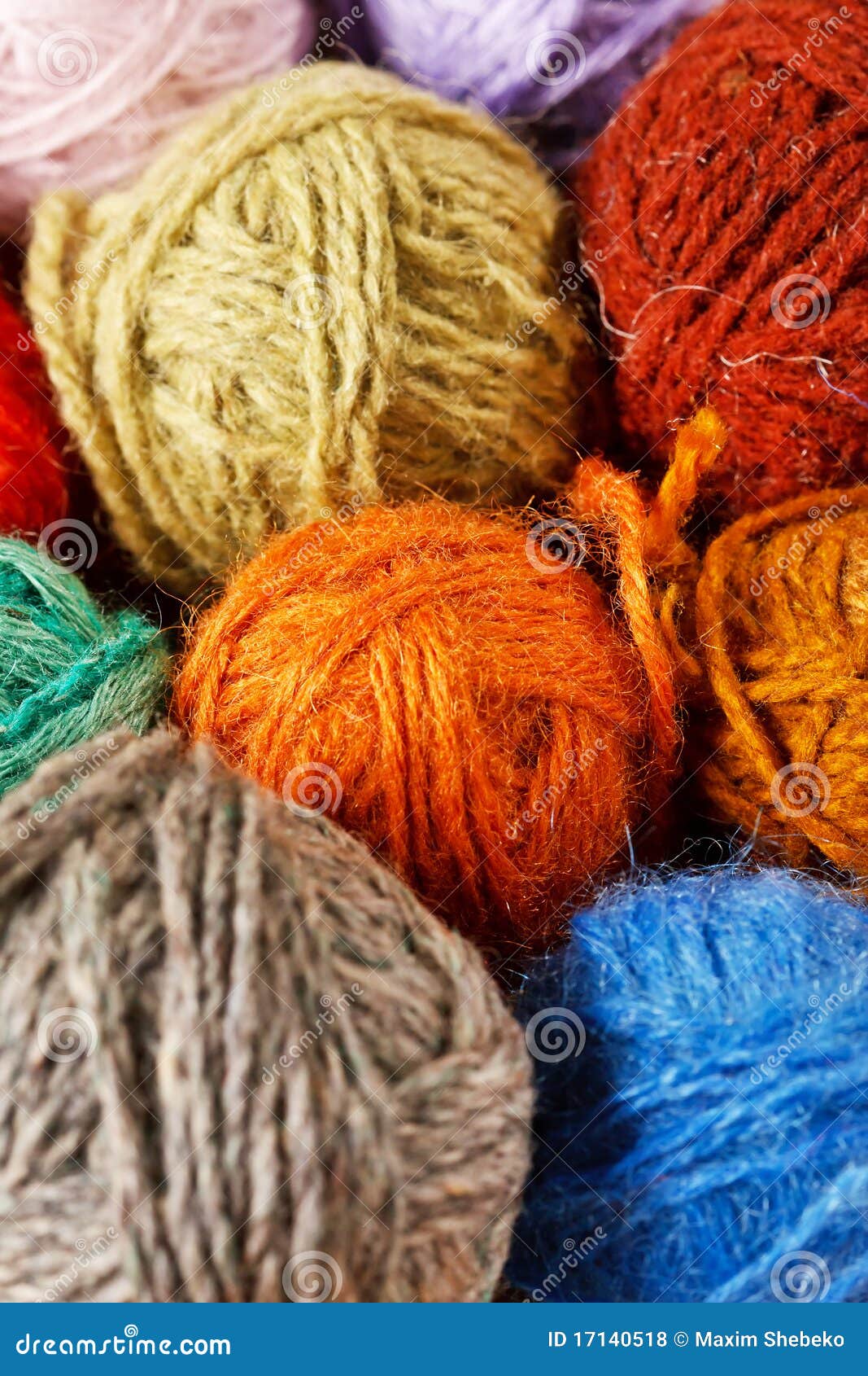Wool knitting stock photo. Image of needlework, fashion - 17140518
