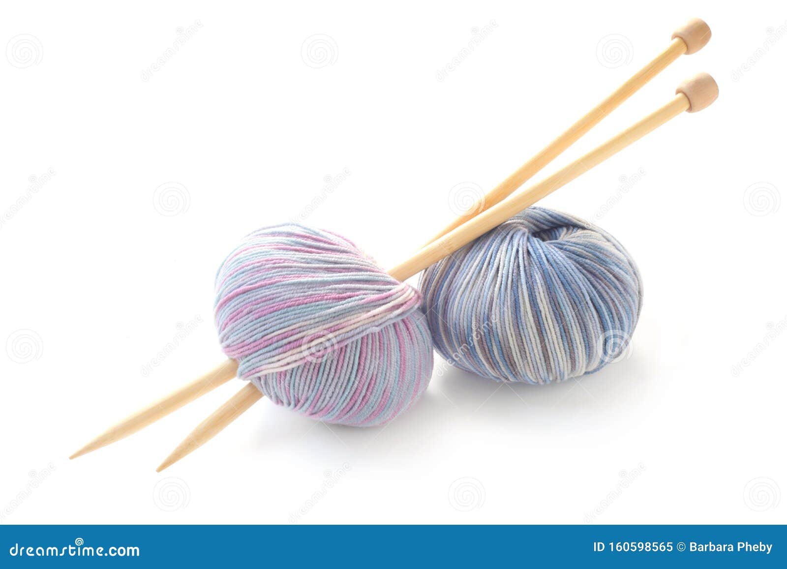 Wool and Knitting Needles stock image. Image of hobby - 160598565