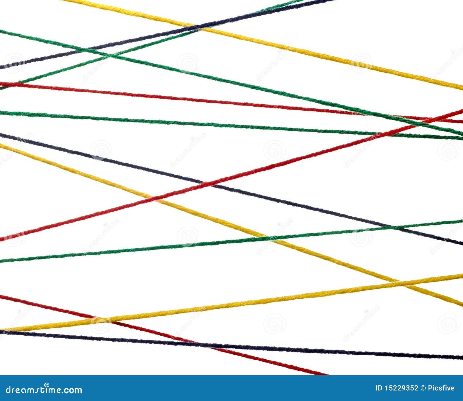 Wool Knitting String Cord Colorful Background Stock Photo - Image of ...