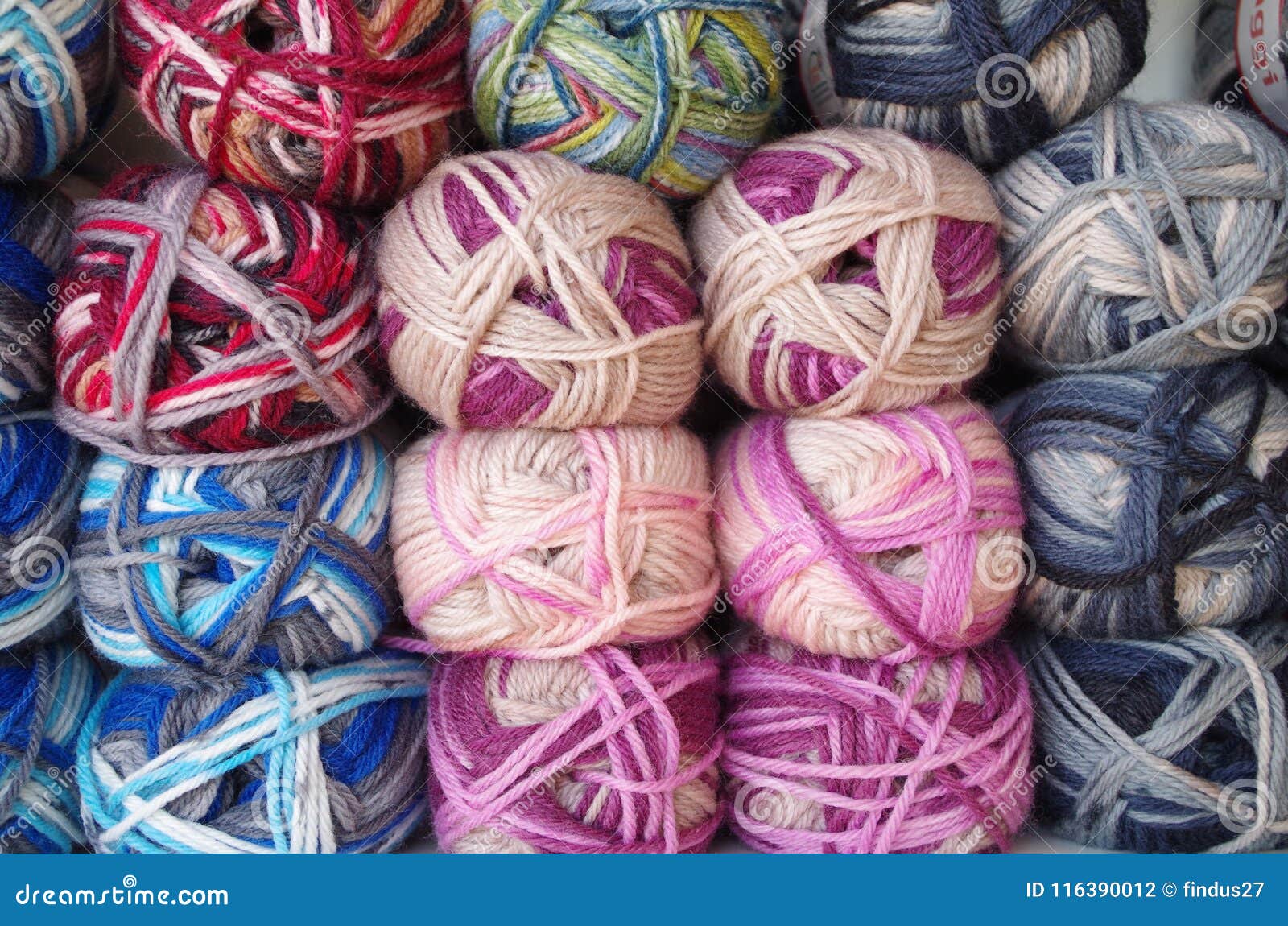 Wool in Many Different Colors Stock Photo - Image of knitting, perfect ...
