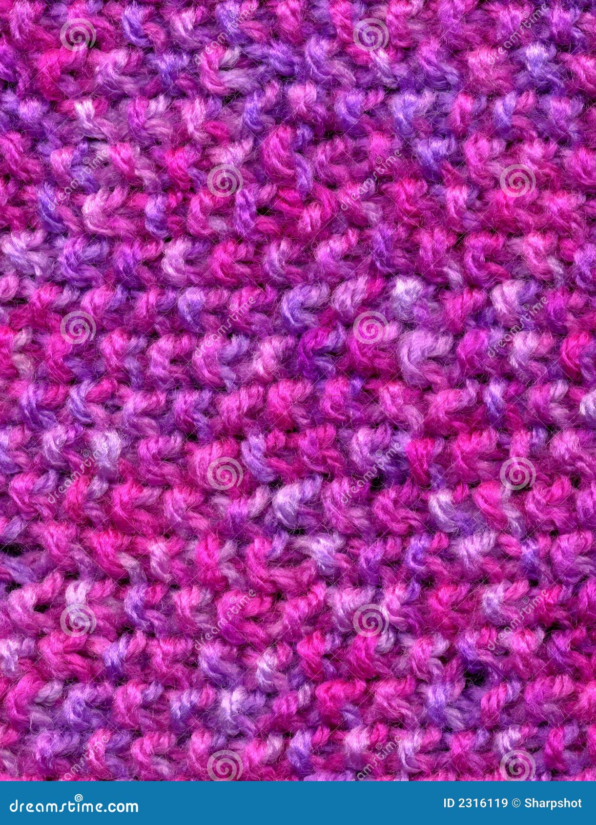 Wool pink colors stock image. Image of hand, knitting - 2316119