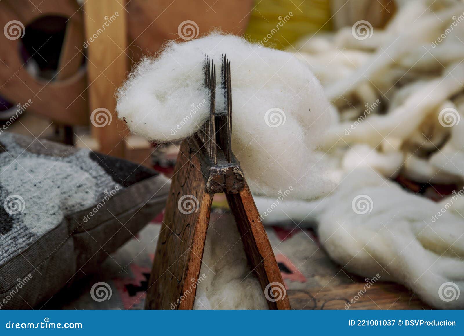 Wool Processing Processâ€¤ Ancient Methods of Wool Processing. White ...