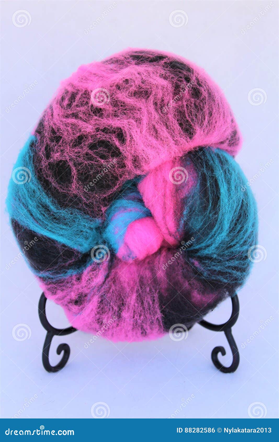 Wool roving stock photo. Image of fiber, crafting, textiles - 88282586
