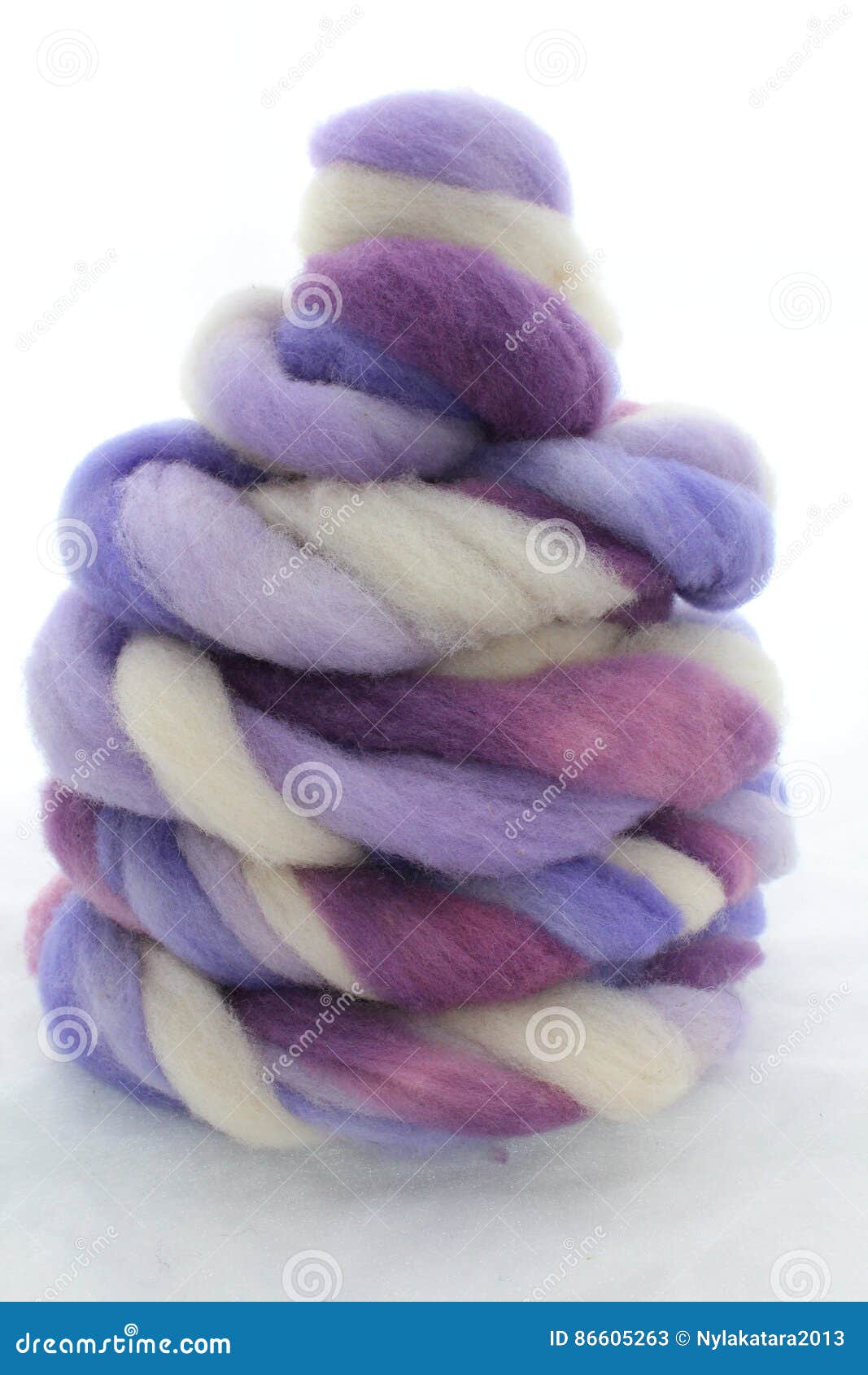Wool roving stock image. Image of spin, farm, fiber, lamb - 86605263