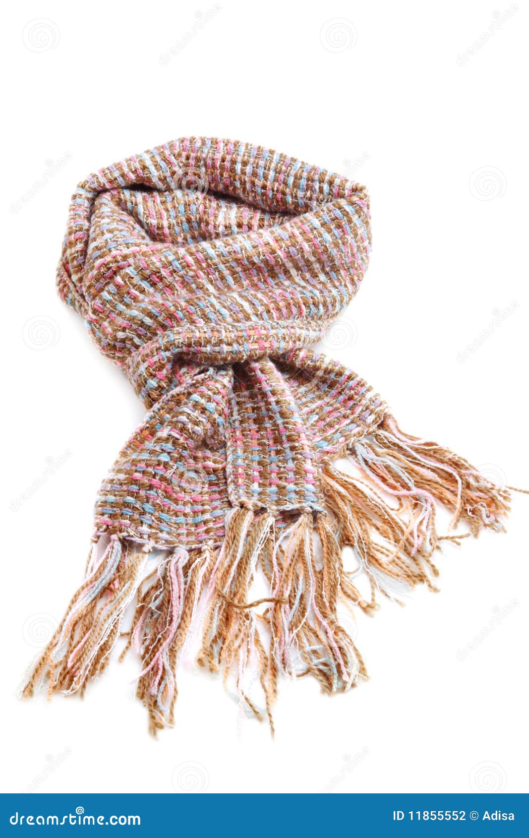 Wool scarf stock photo. Image of cashmere, fringes, habit - 11855552