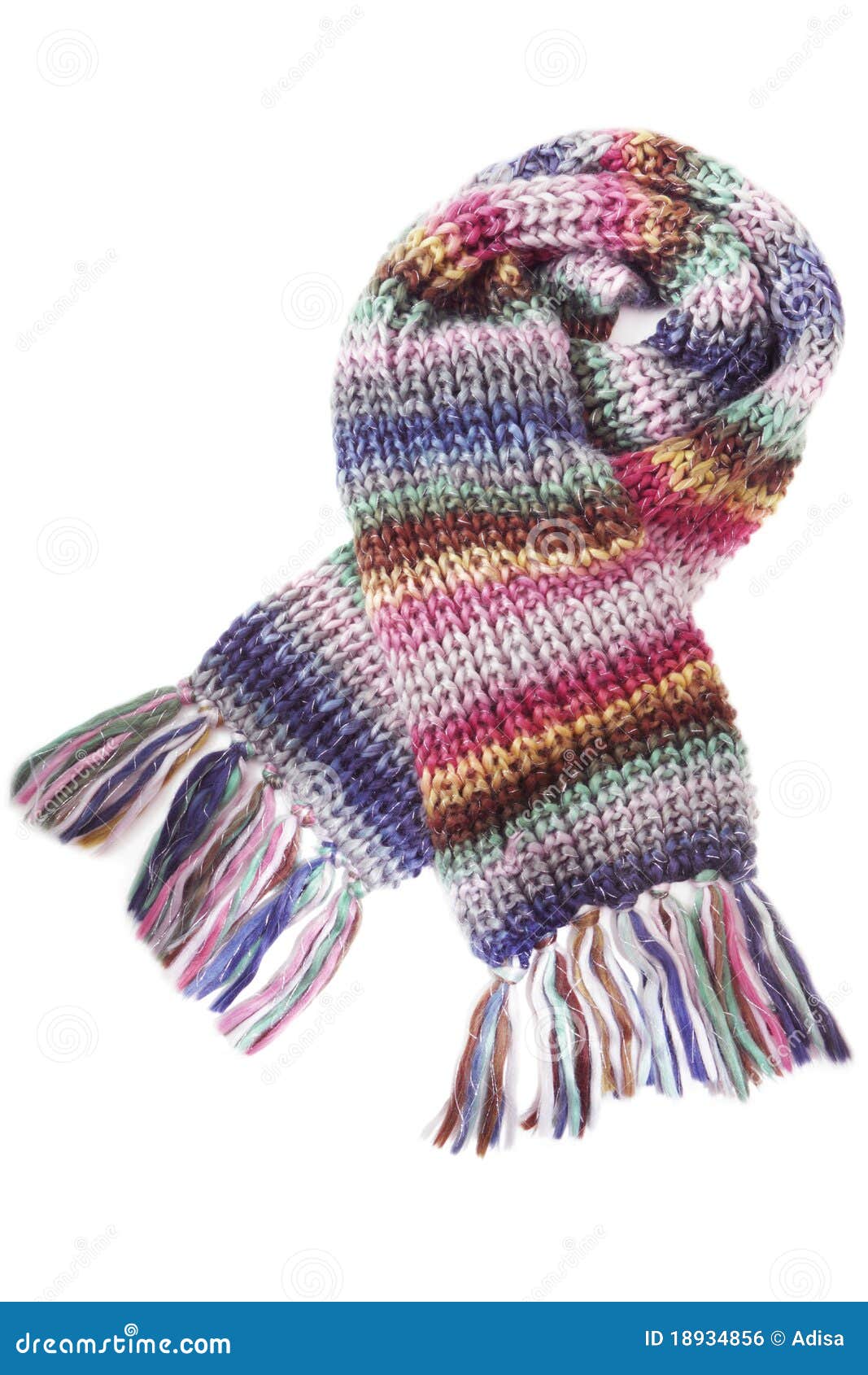 Wool scarf stock photo. Image of blue, linen, accessories - 18934856