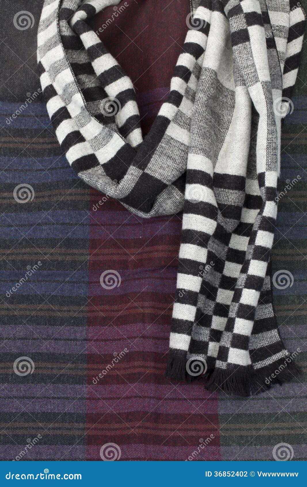 Wool scarf stock photo. Image of pure, colors, linen - 36852402