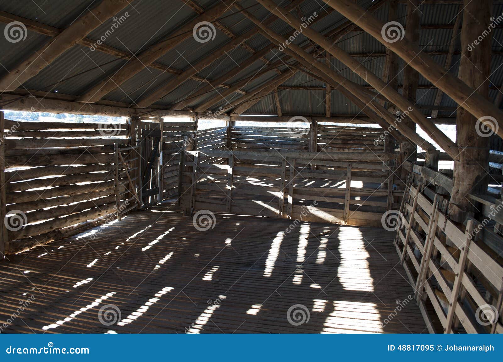 Wool shed inside stock image. Image of shearing, australia - 48817095