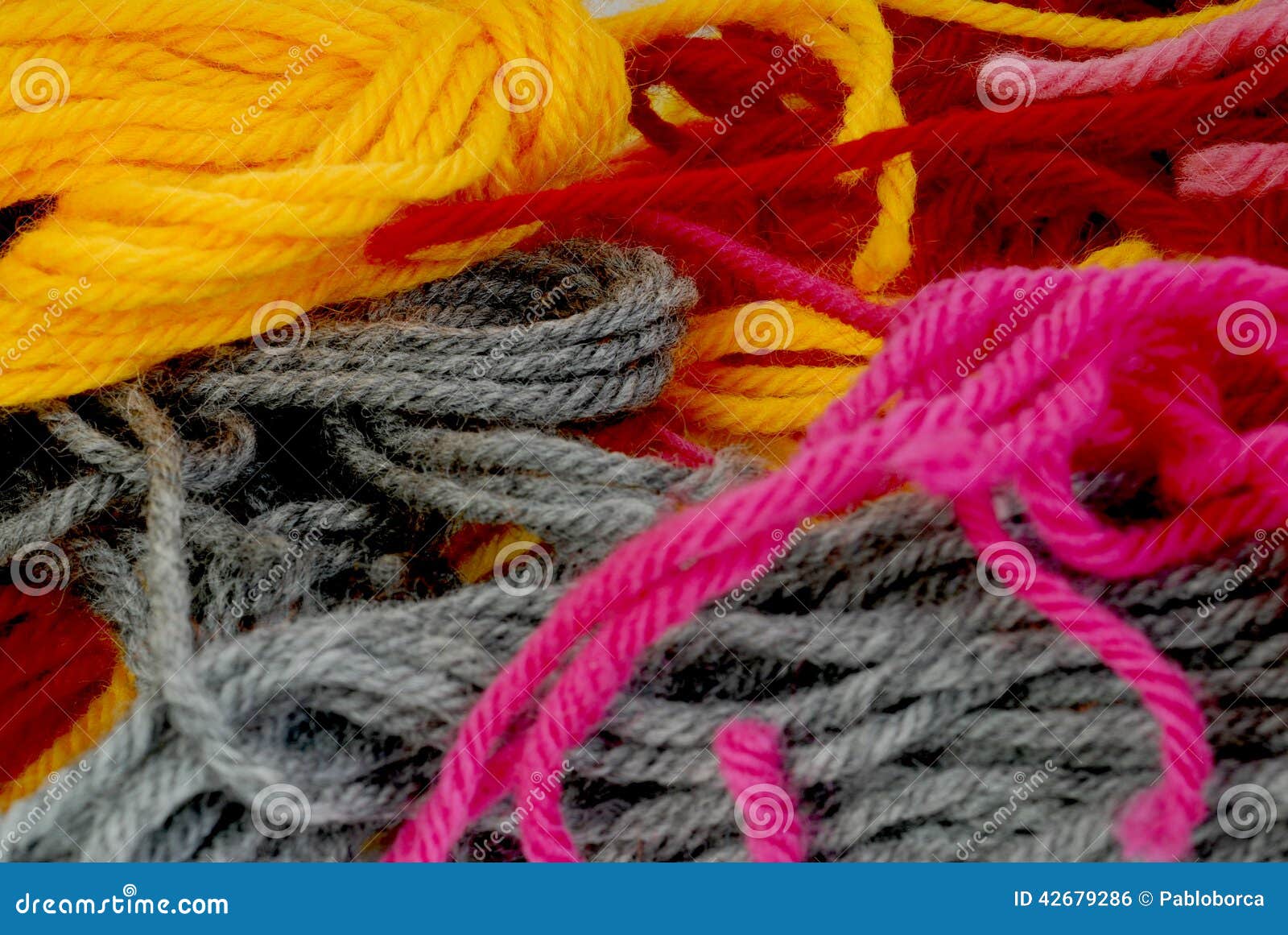 Wool threads stock photo. Image of scarf, yarn, knitting - 42679286