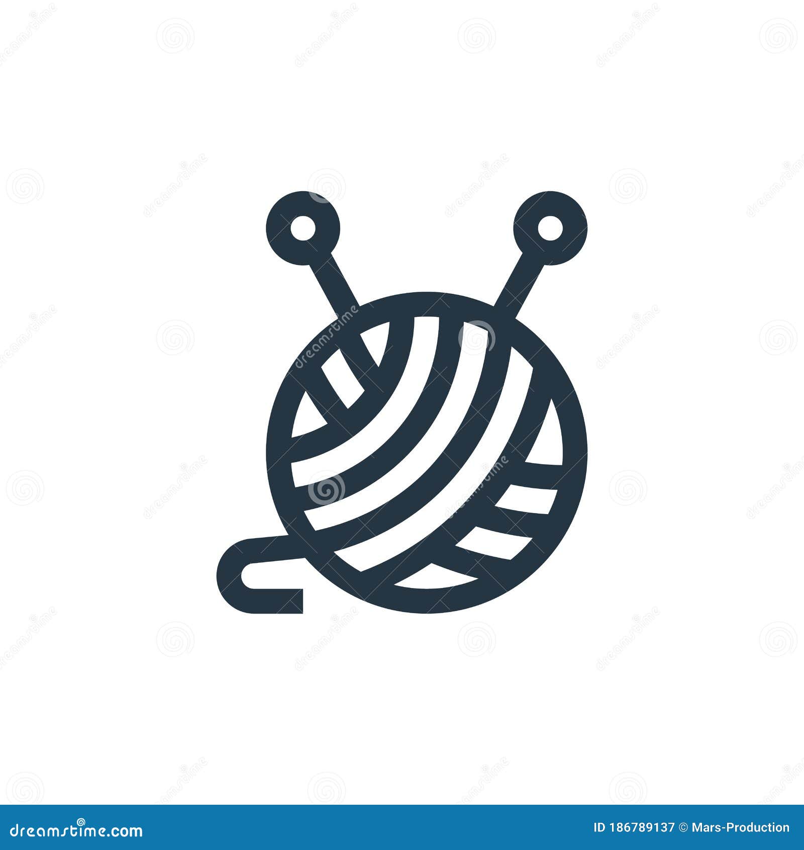 Wool Vector Icon. Wool Editable Stroke. Wool Linear Symbol for Use on ...