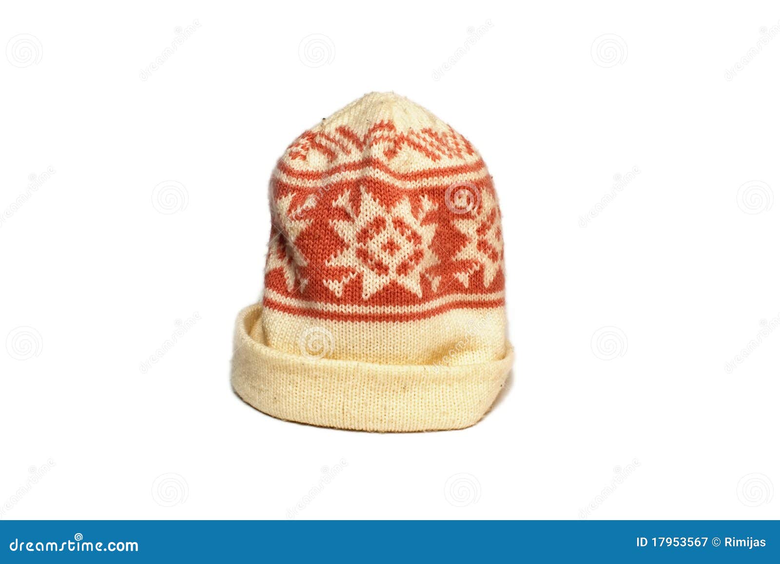 Woolen cap stock image. Image of fringe, pattern, brown - 17953567