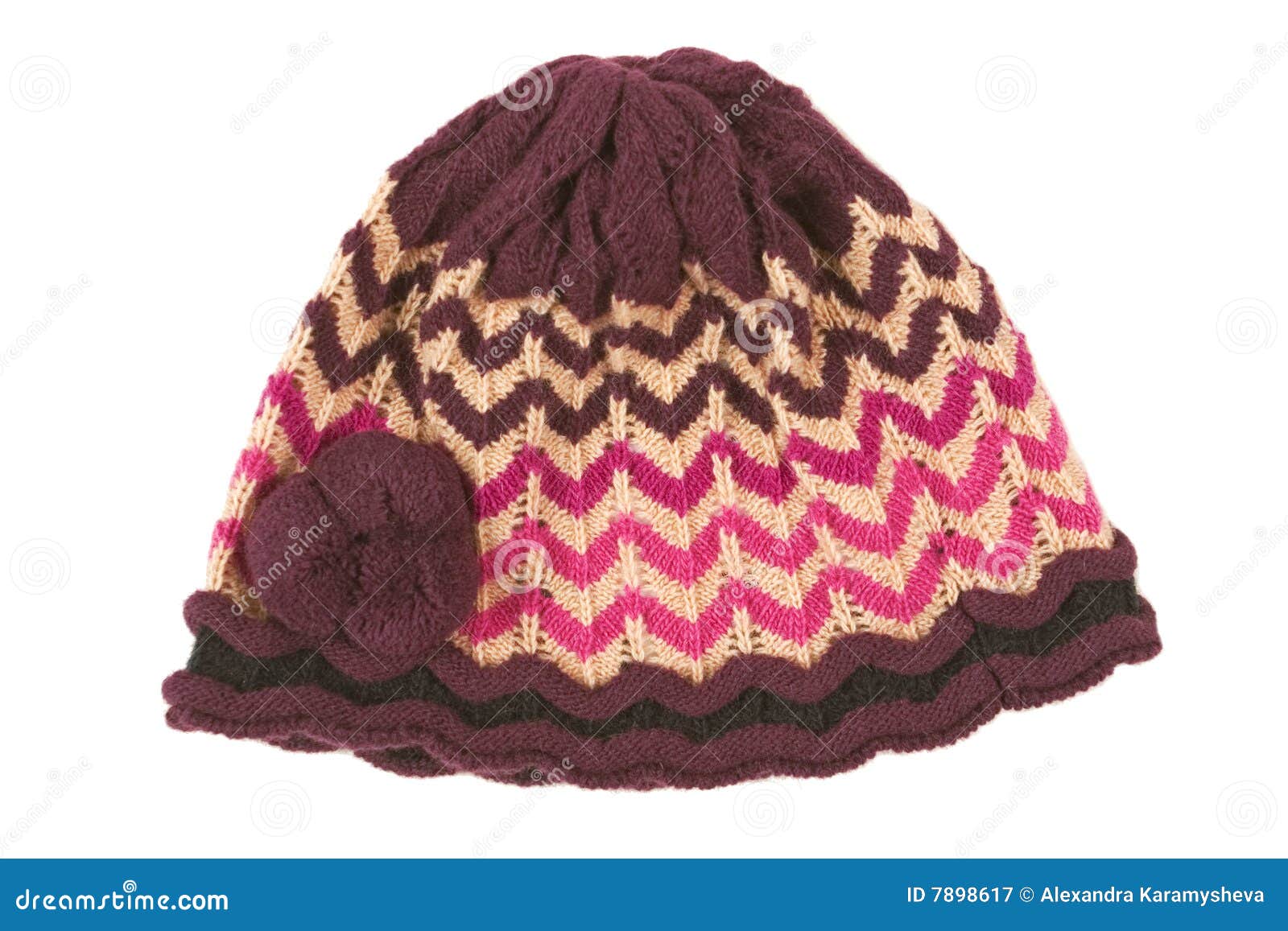 Woolen cap stock image. Image of fabric, neckerchief, elegance - 7898617