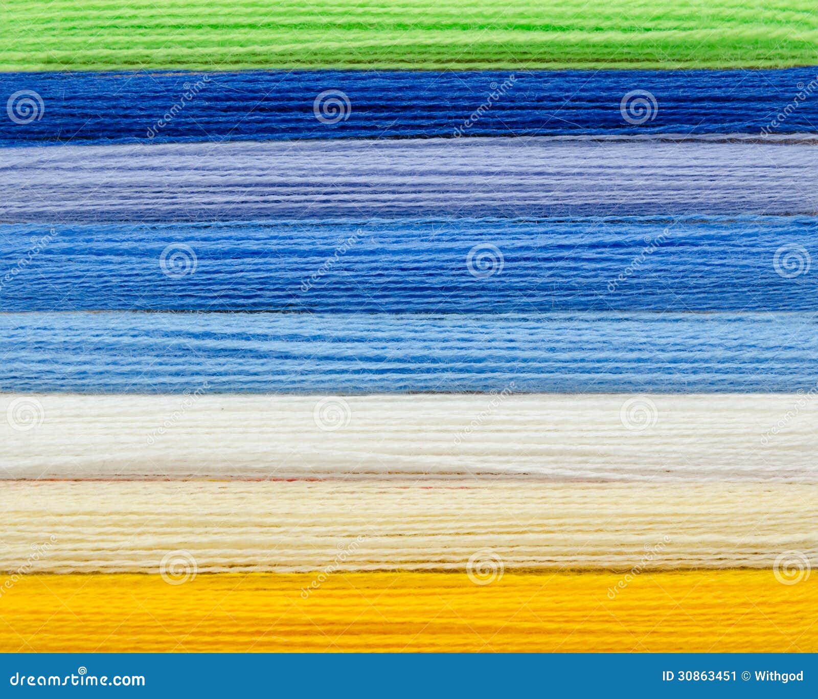 Woolen colorful threads stock image. Image of thread - 30863451