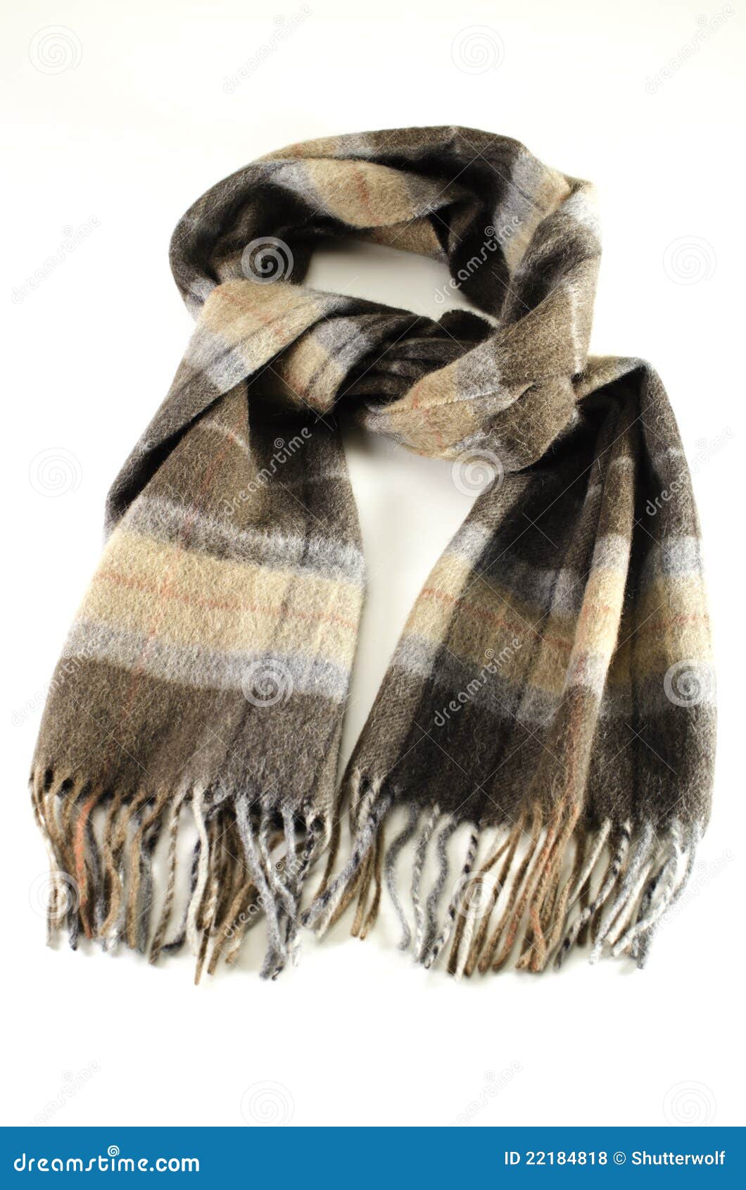 Woolen scarf stock photo. Image of weather, white, wearing - 22184818